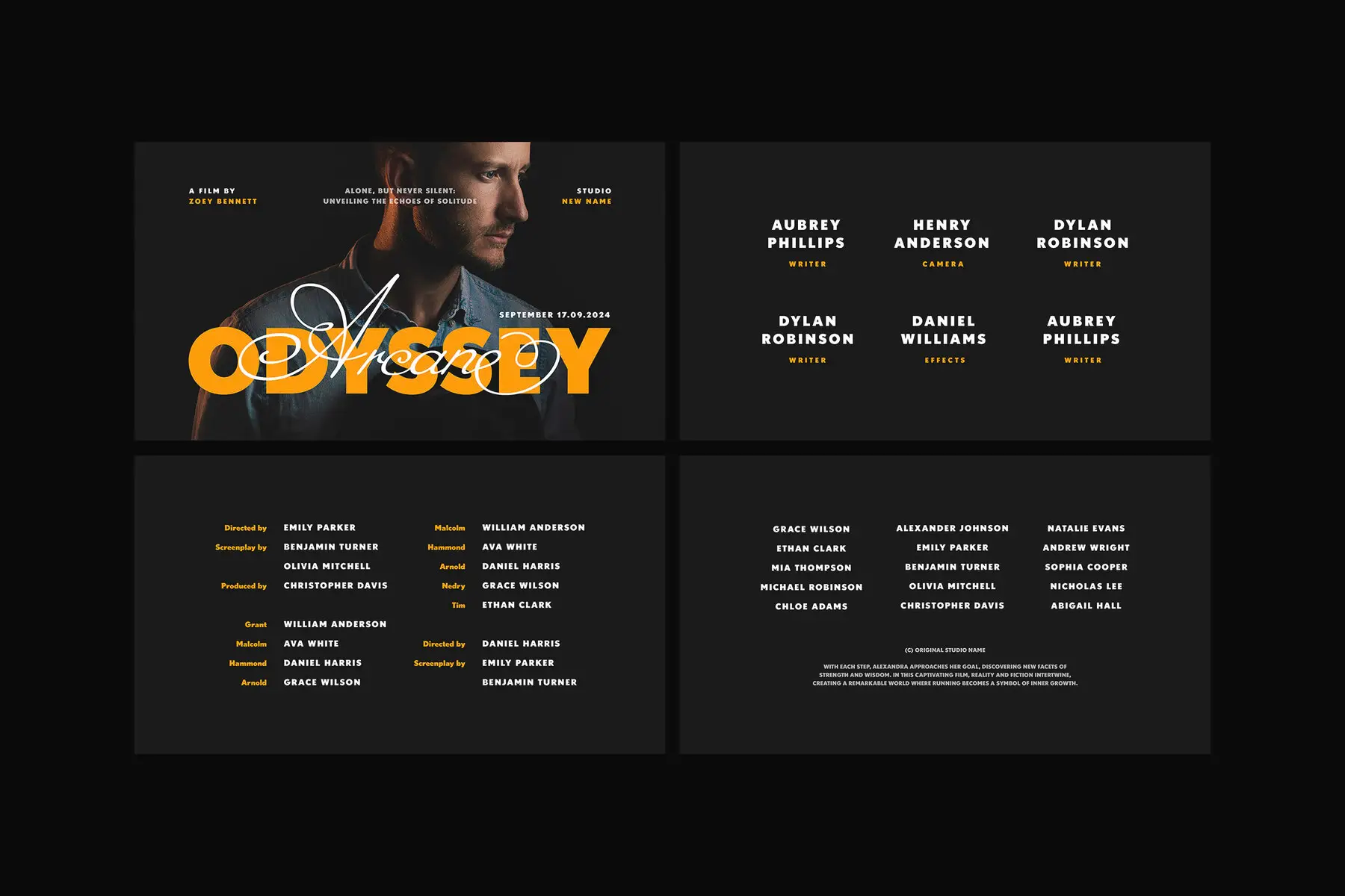 Movie Titles Collection Mockups - YouWorkForThem