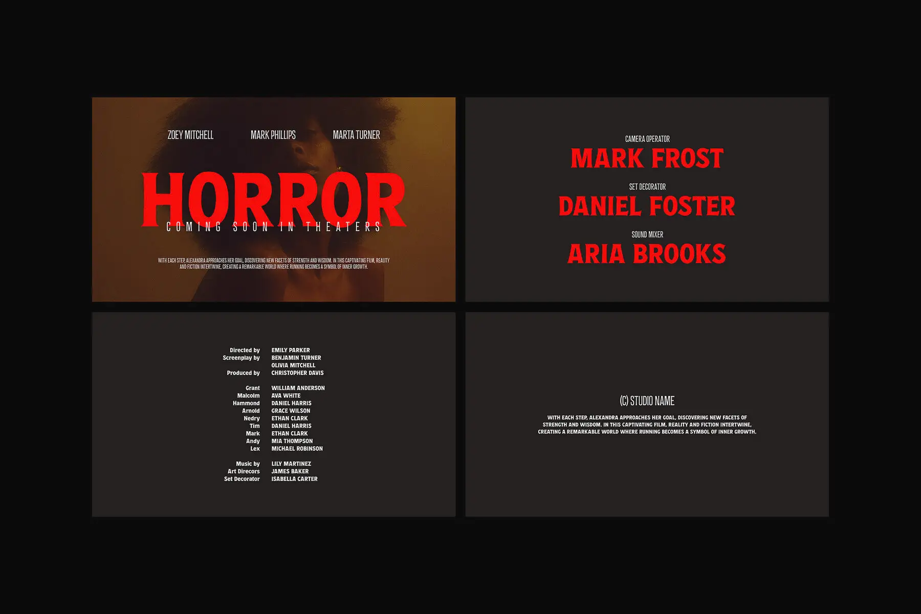 Movie Titles Collection Mockups - YouWorkForThem