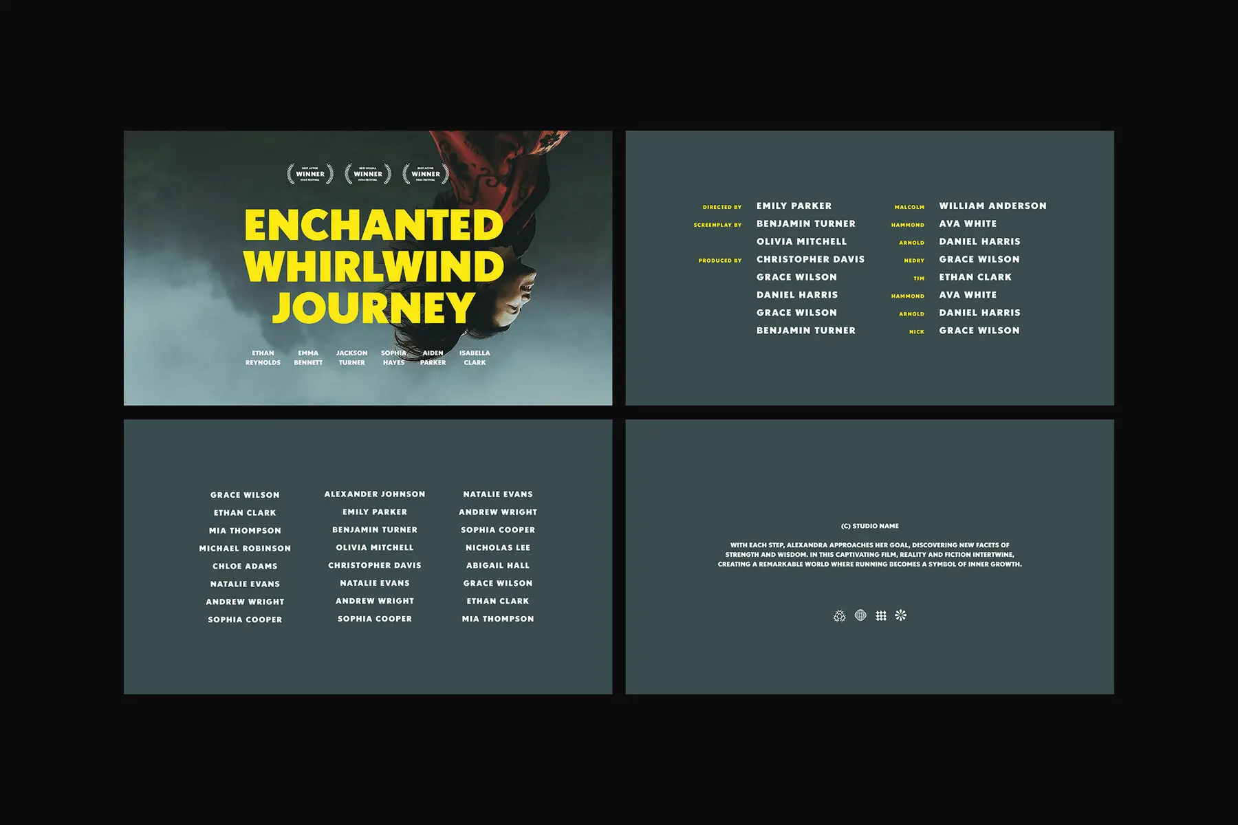 Movie Titles Collection Mockups - YouWorkForThem