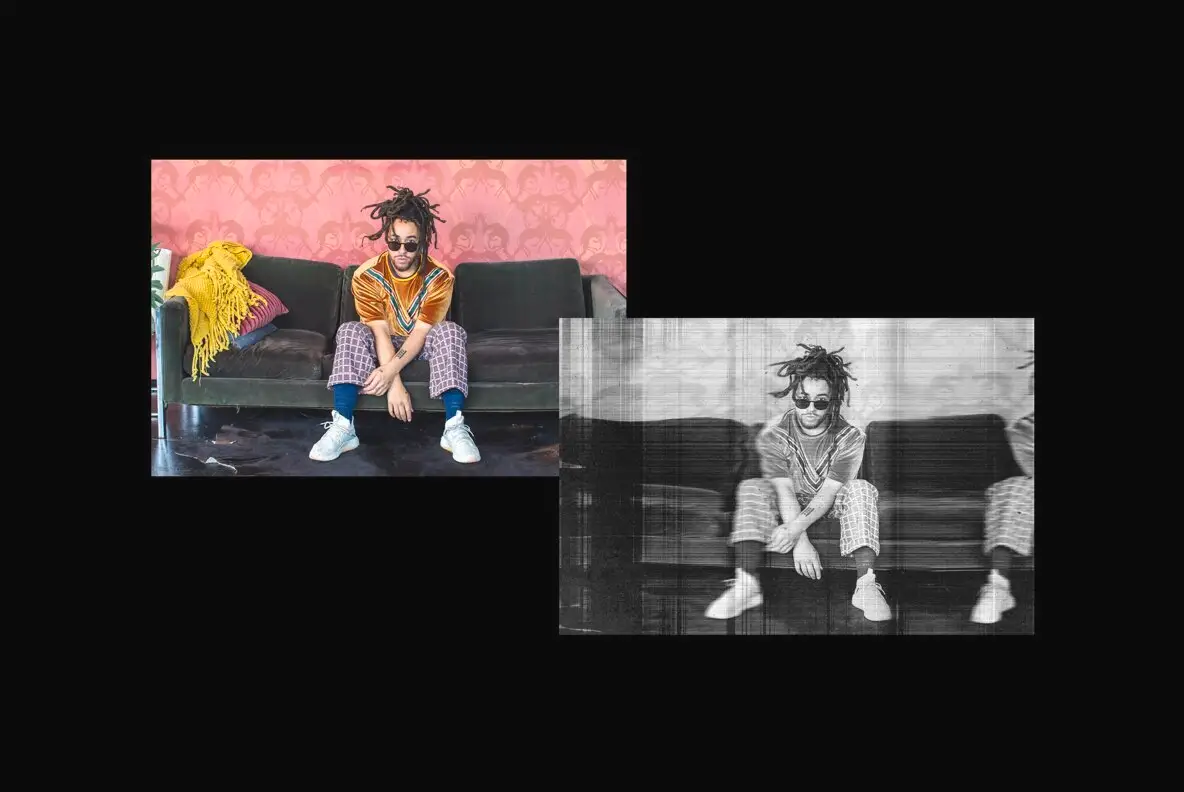 Distorted printer effect - YouWorkForThem