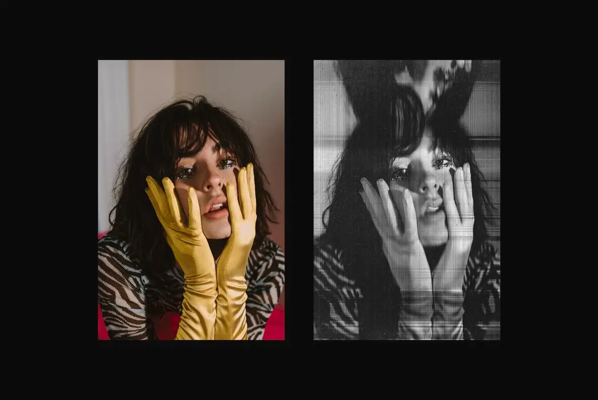 Distorted printer effect - YouWorkForThem