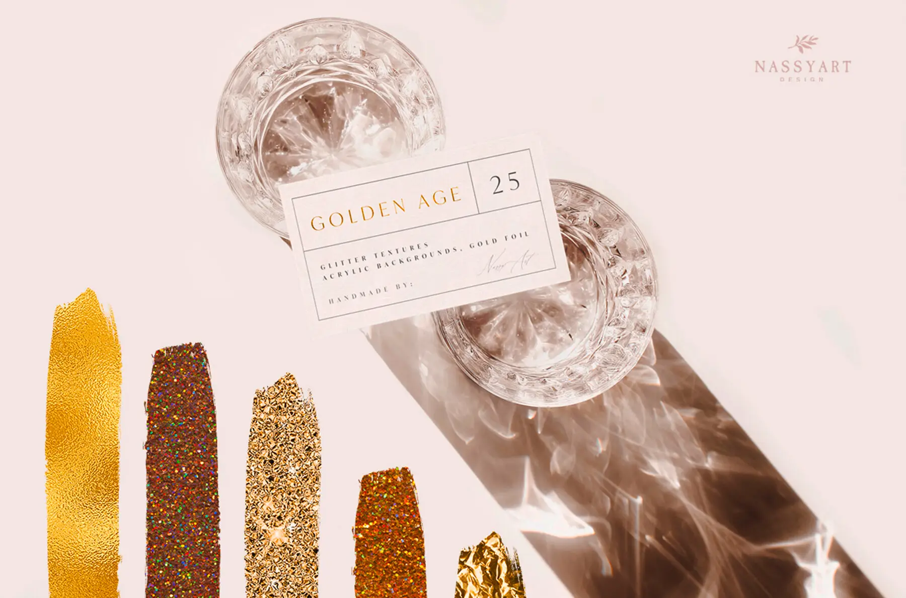 25 Gold Foil Glitter Luxury Textures Vol.1 Graphics - YouWorkForThem