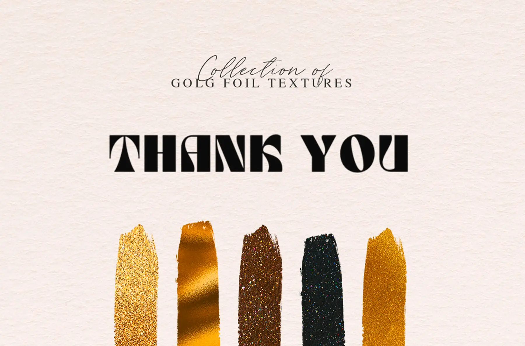 Gold Foil Glitter Paper Vol.2 Graphics - YouWorkForThem