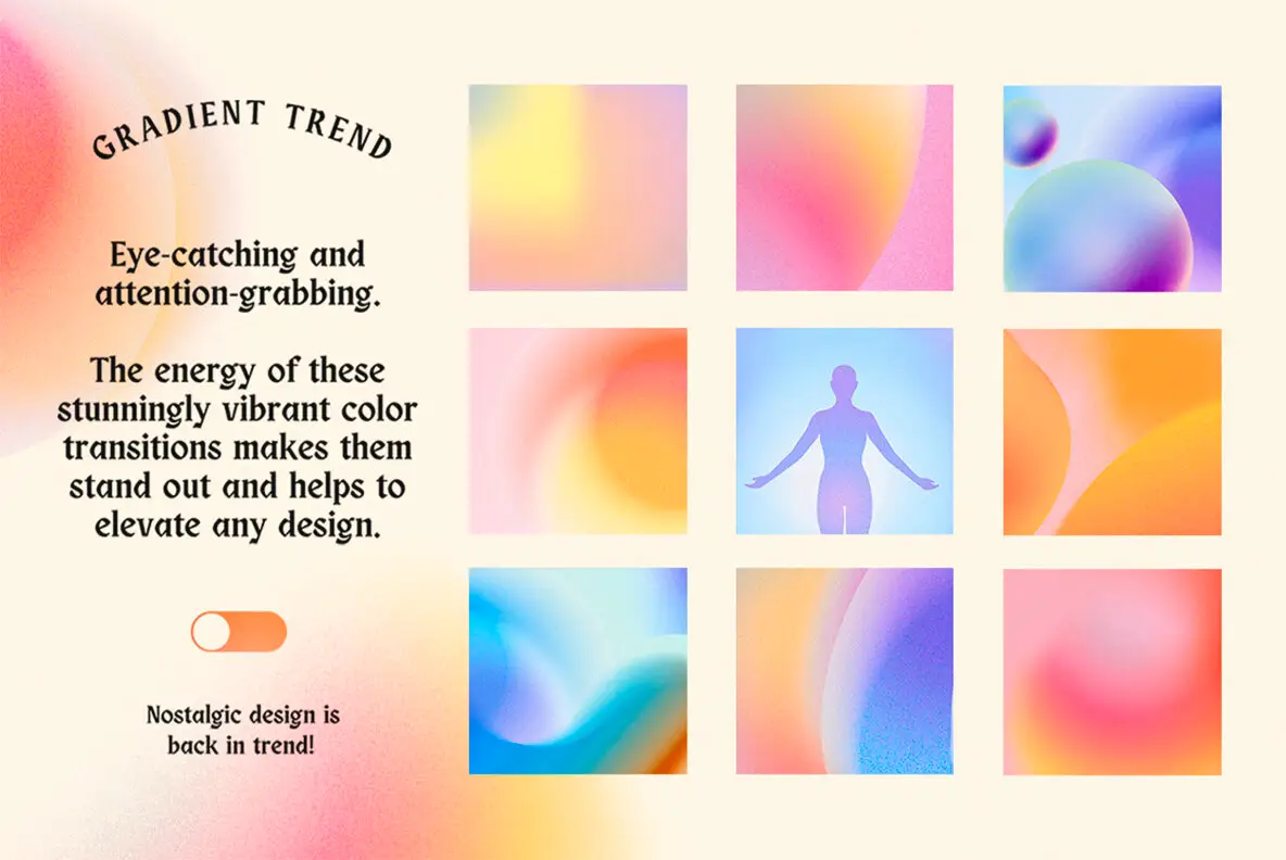 Aura Gradient Grainy Textures Gradients - YouWorkForThem