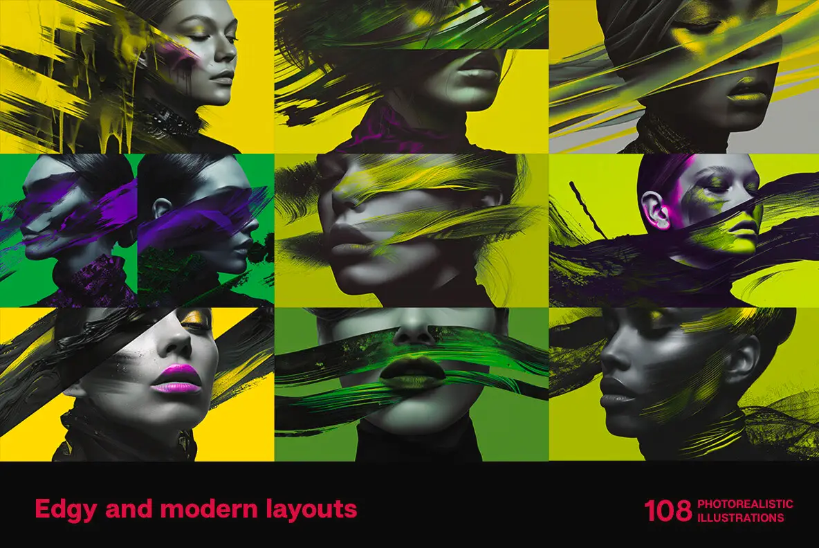 Edgy and modern layouts Abstract - YouWorkForThem