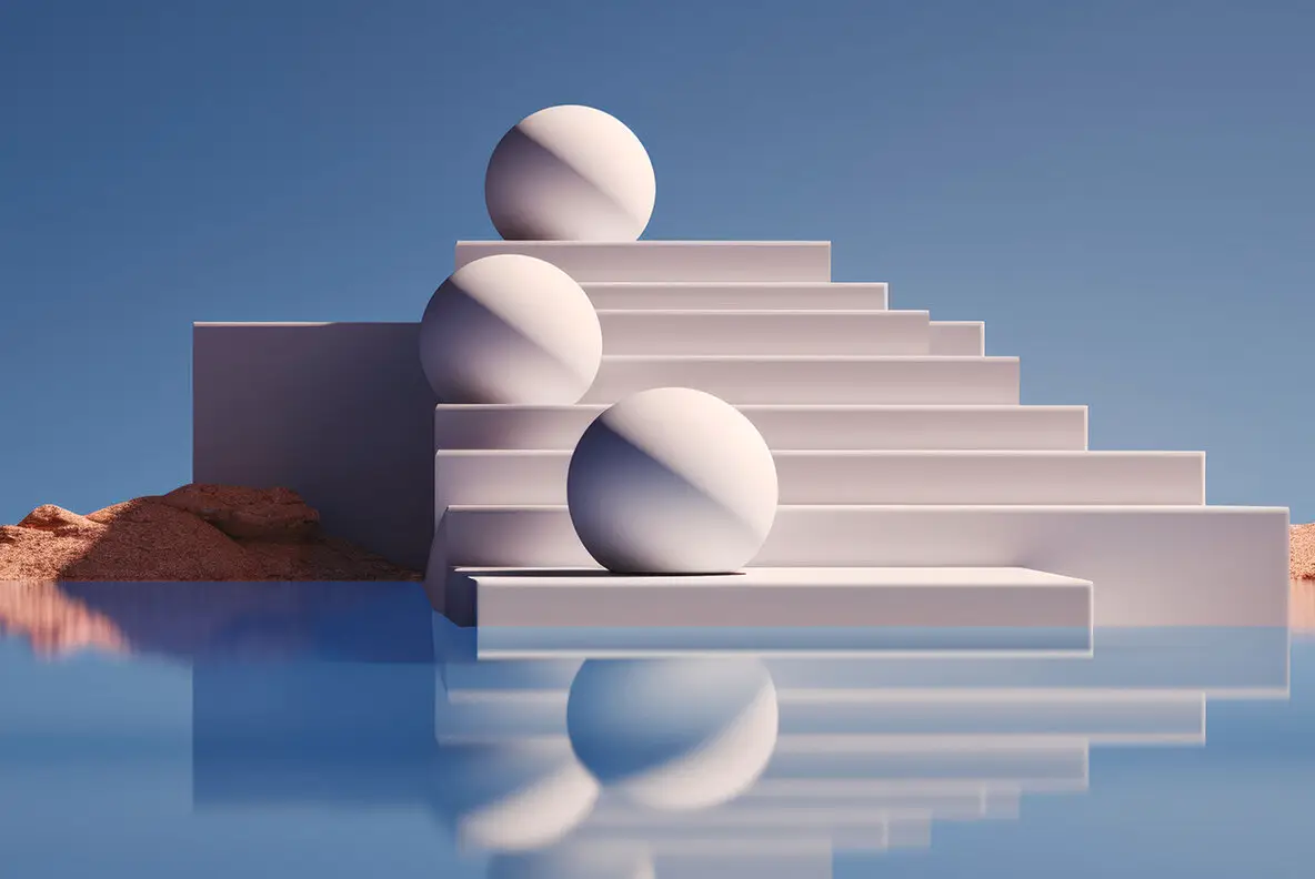 Minimalistic shapes Graphics - YouWorkForThem