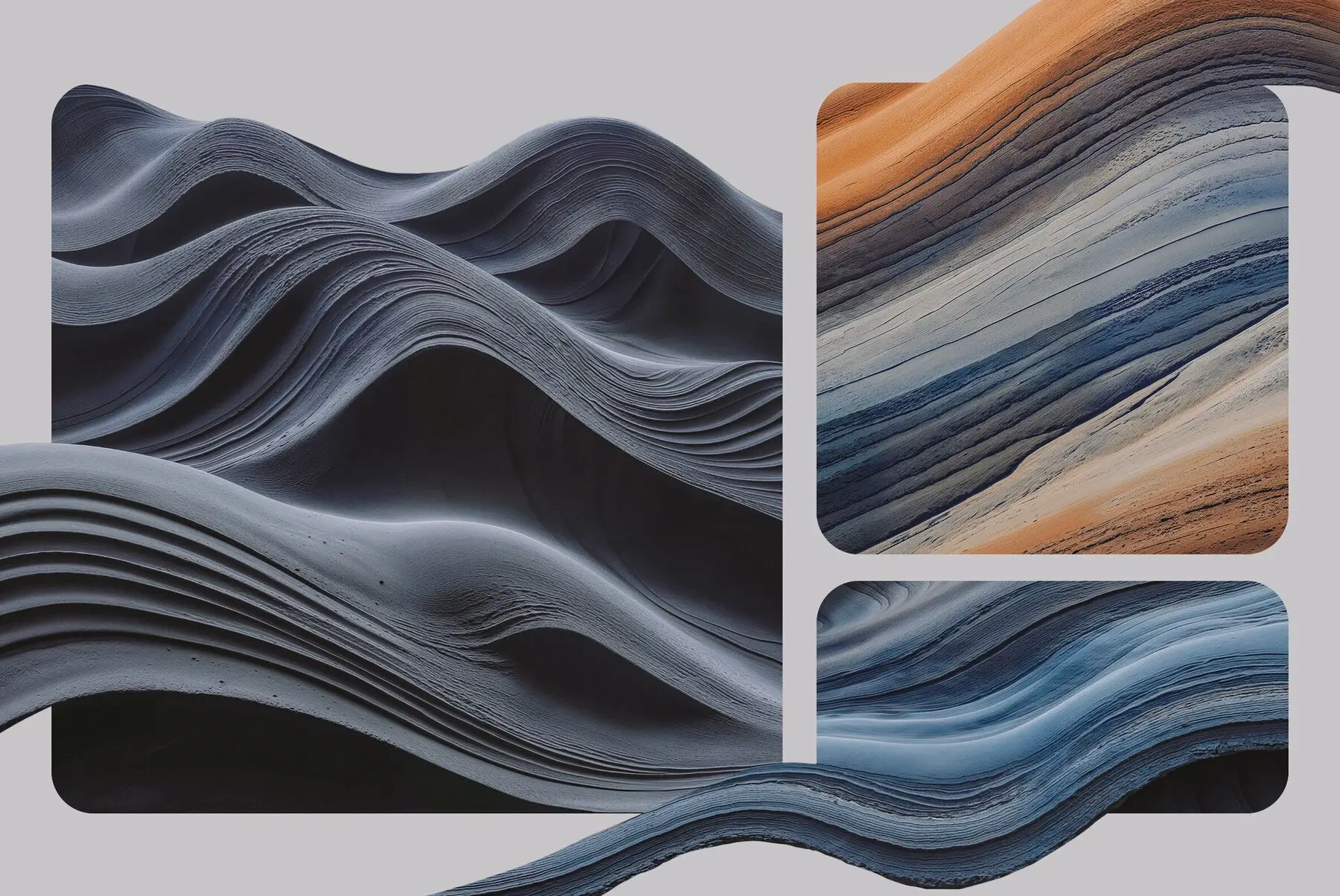 Landscape Waves Graphics: Versatile Background Wallpapers for Design ...