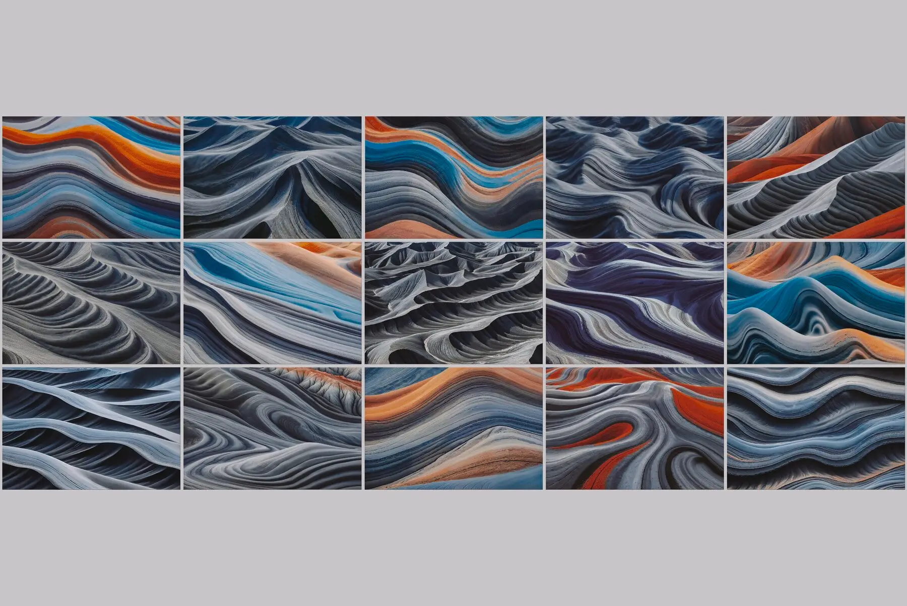 Landscape Waves Graphics: Versatile Background Wallpapers for Design ...