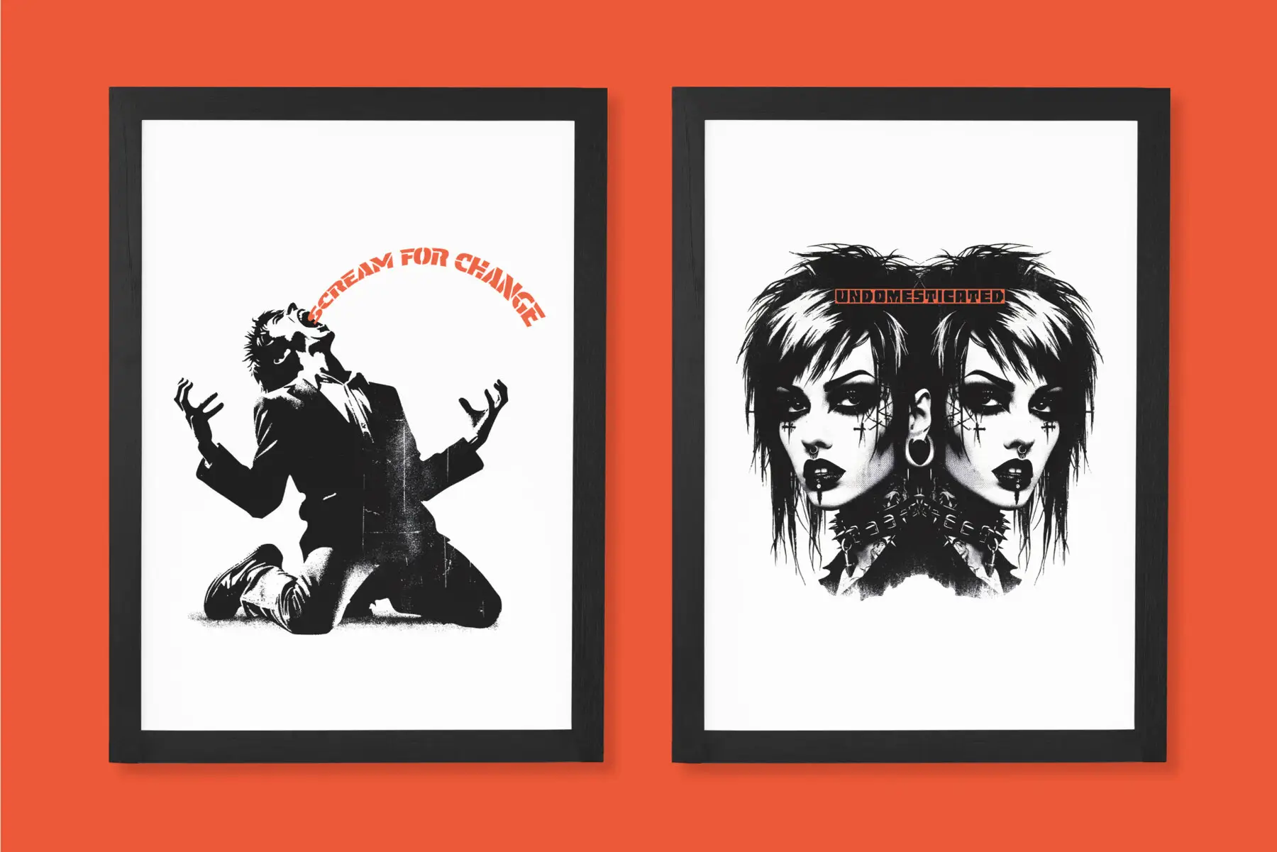Grunge Punk Prints Graphics - YouWorkForThem