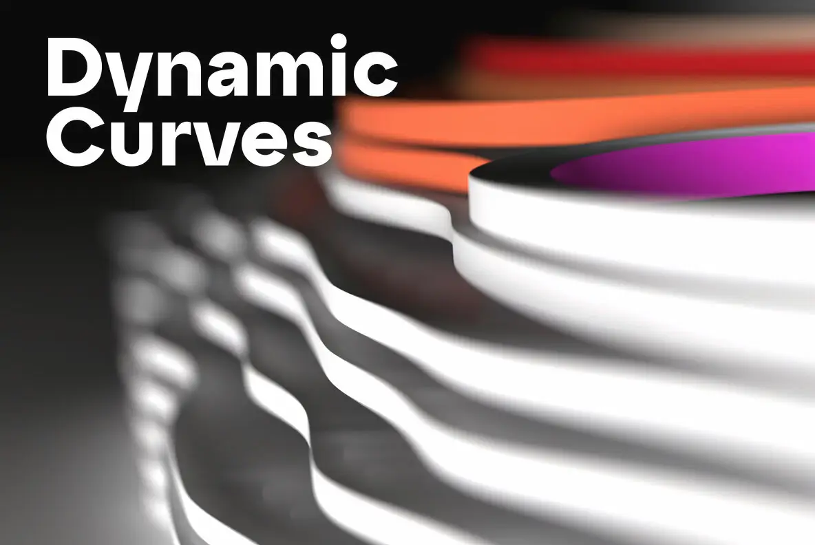 Dynamic Curves Graphics - YouWorkForThem