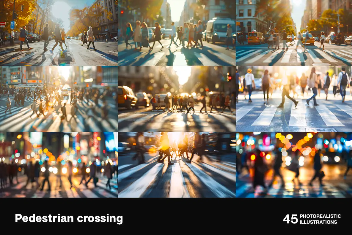 Pedestrian Crossing Graphics - YouWorkForThem