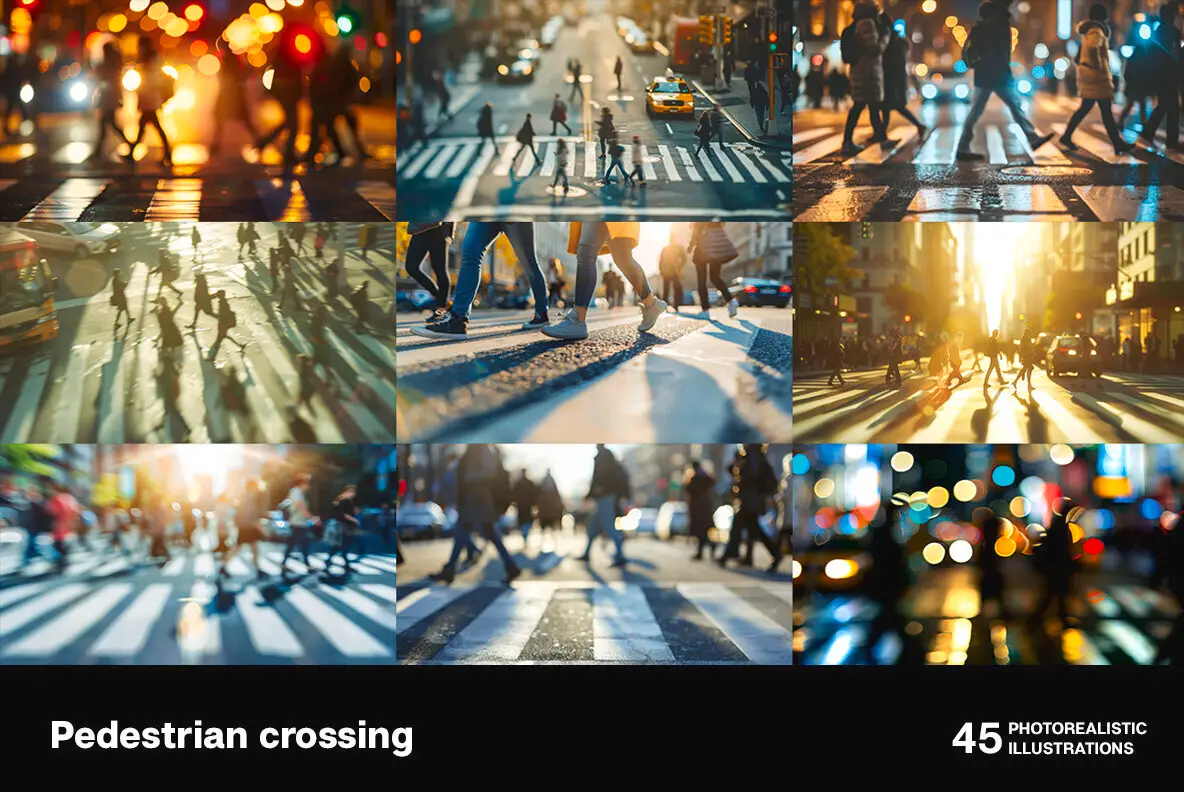 Pedestrian Crossing Graphics - YouWorkForThem