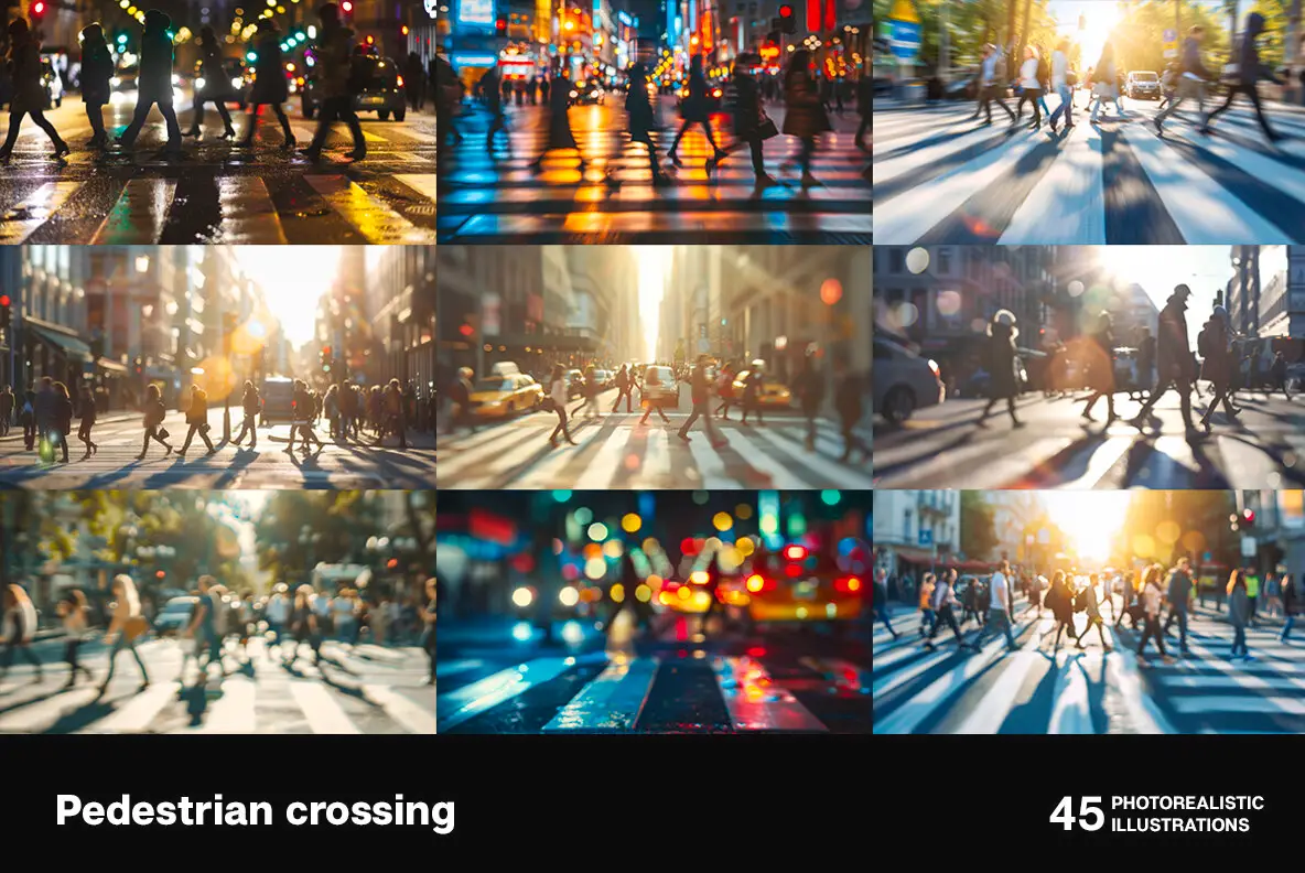 Pedestrian Crossing Graphics - YouWorkForThem