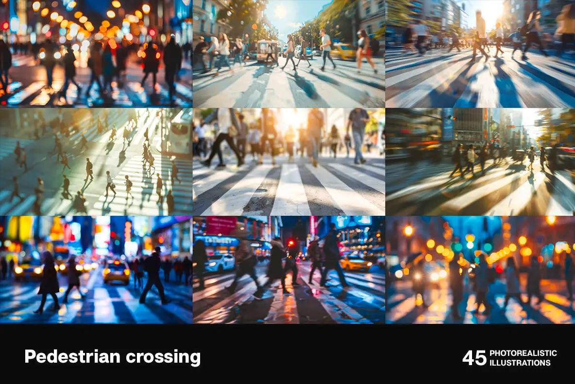 Pedestrian Crossing Graphics - YouWorkForThem