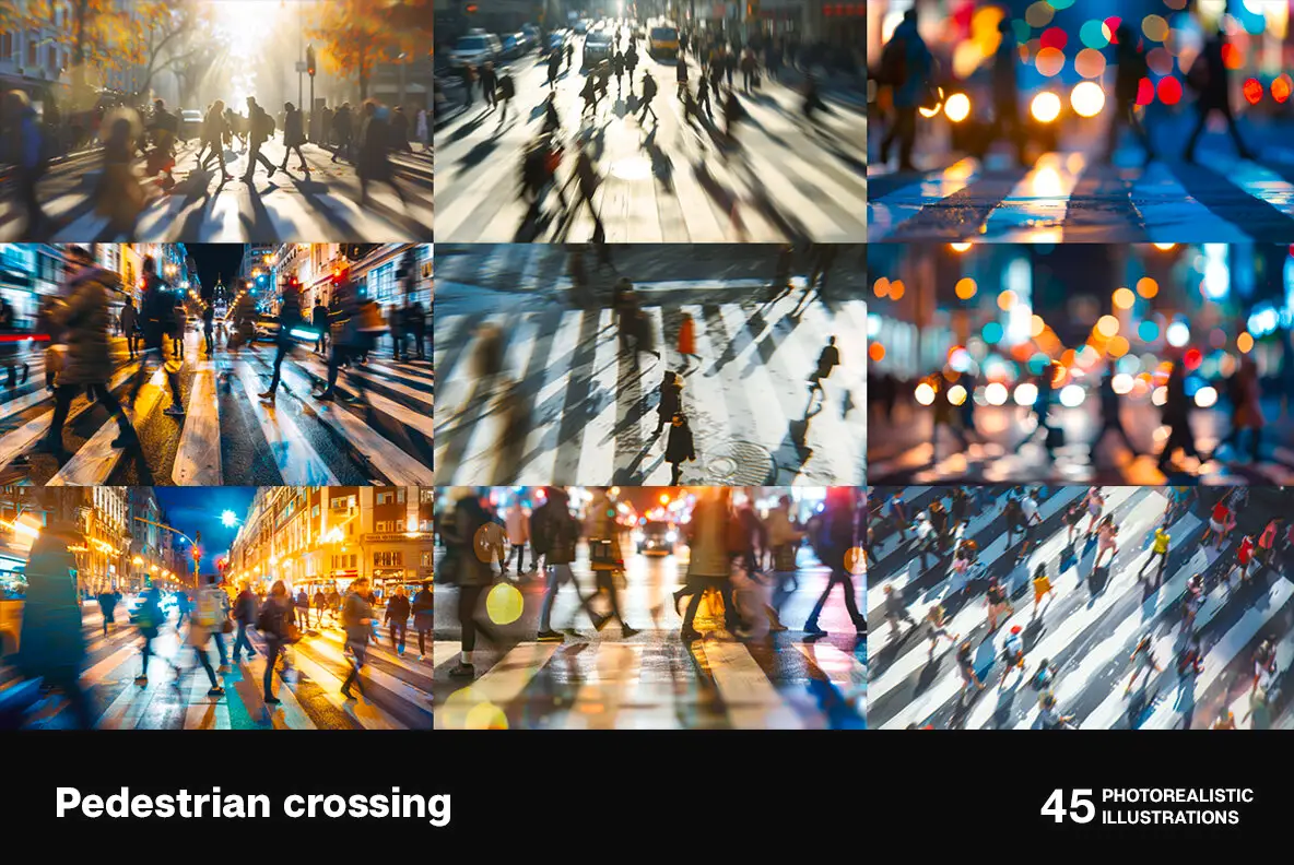 Pedestrian Crossing Graphics - YouWorkForThem