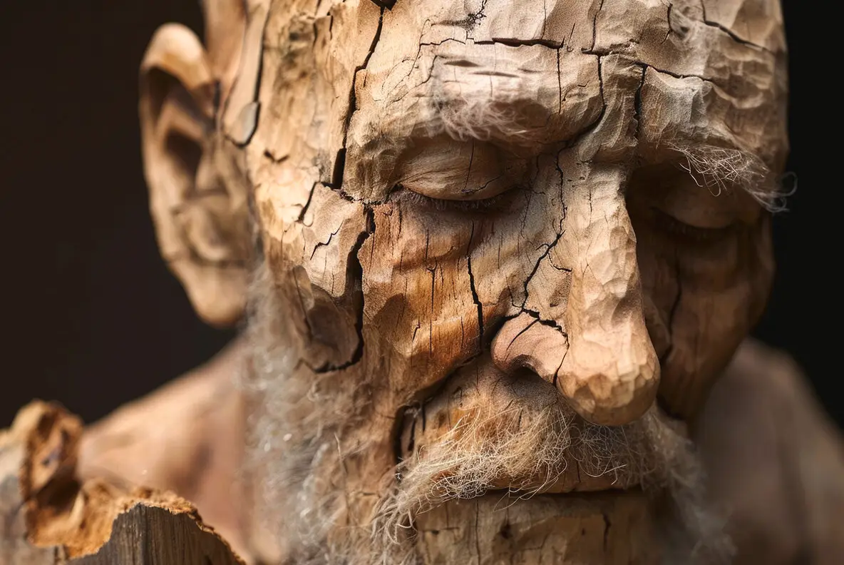 Wooden Faces People - YouWorkForThem
