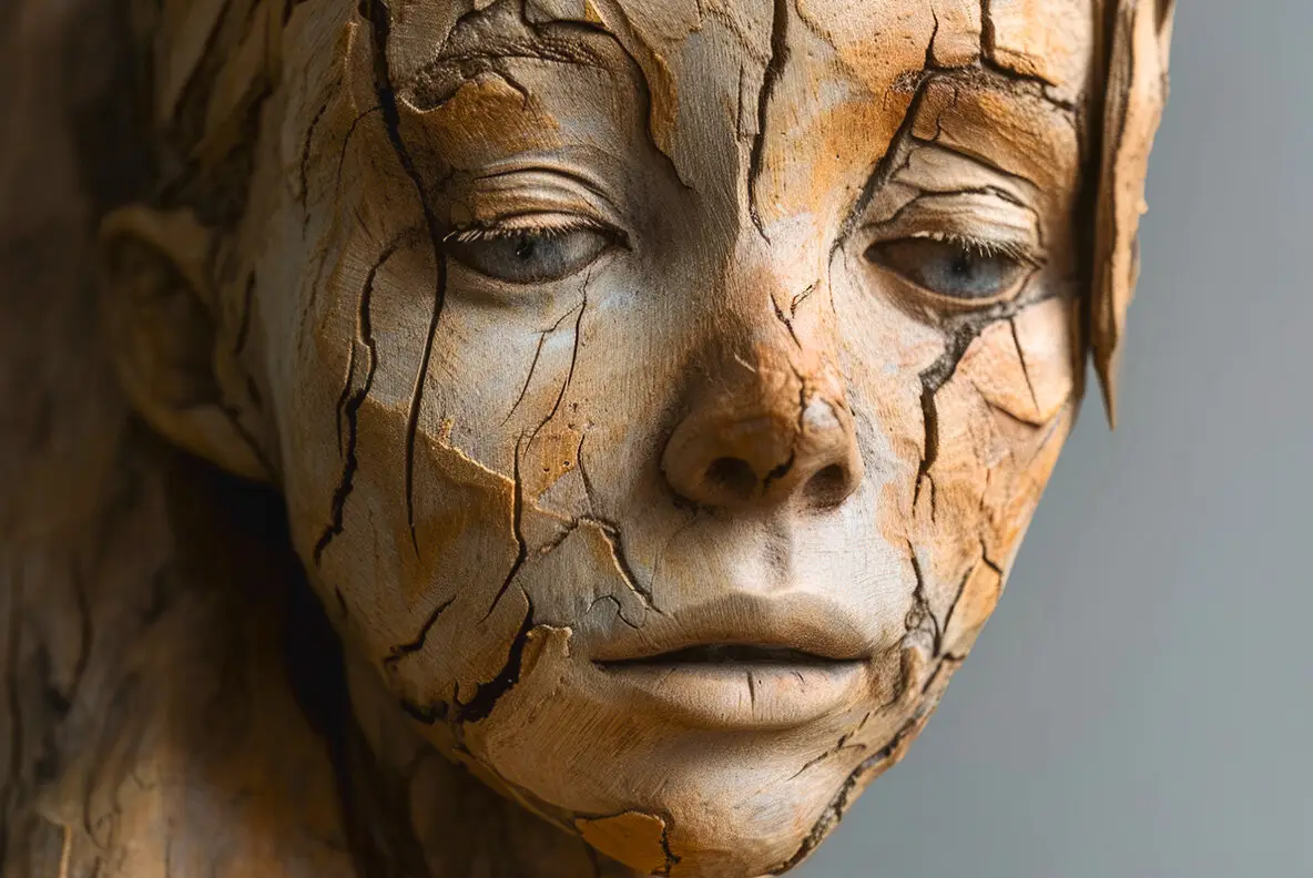 Wooden Faces People - YouWorkForThem