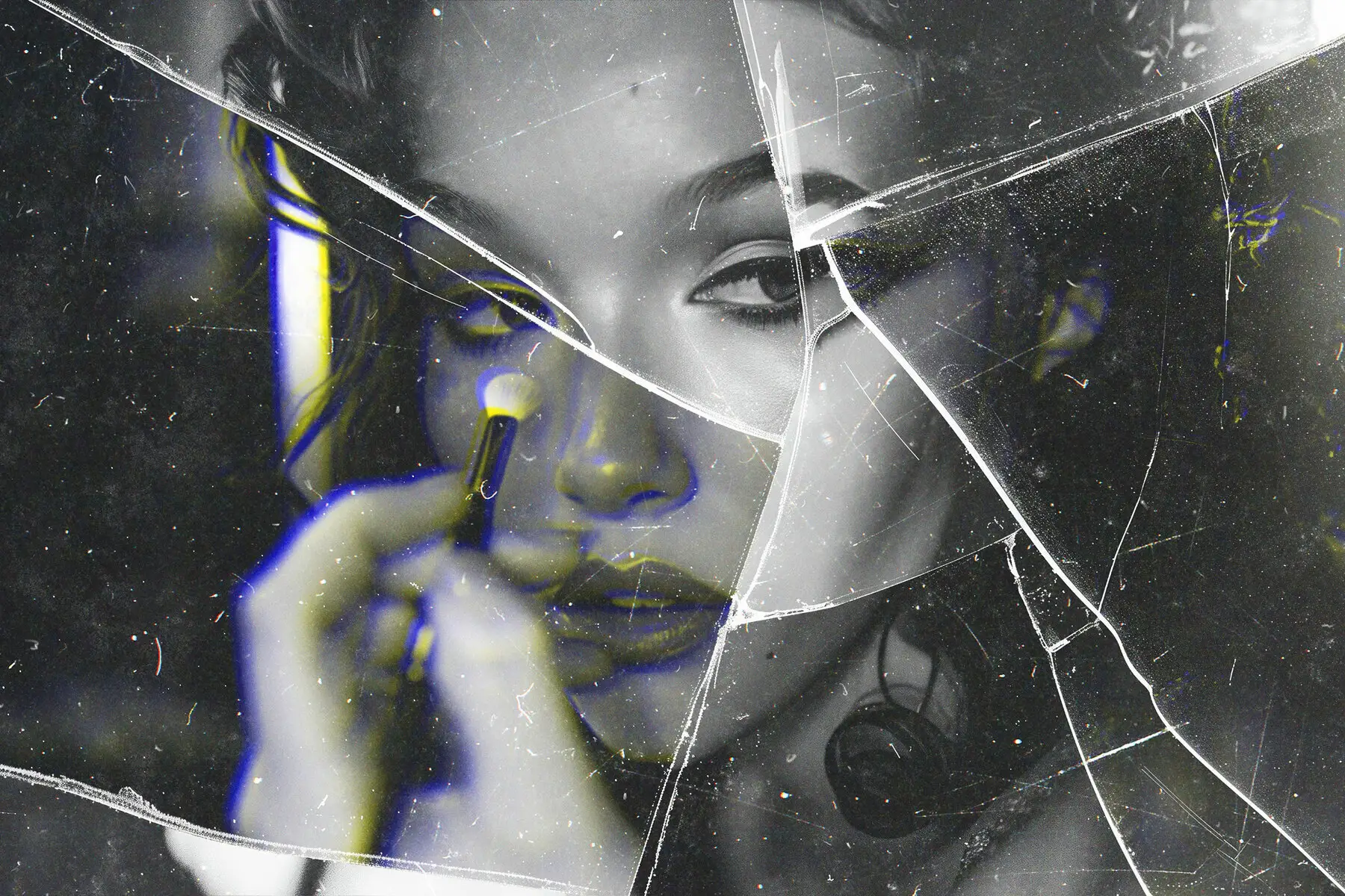 Glass Distortion Photo Effect - YouWorkForThem