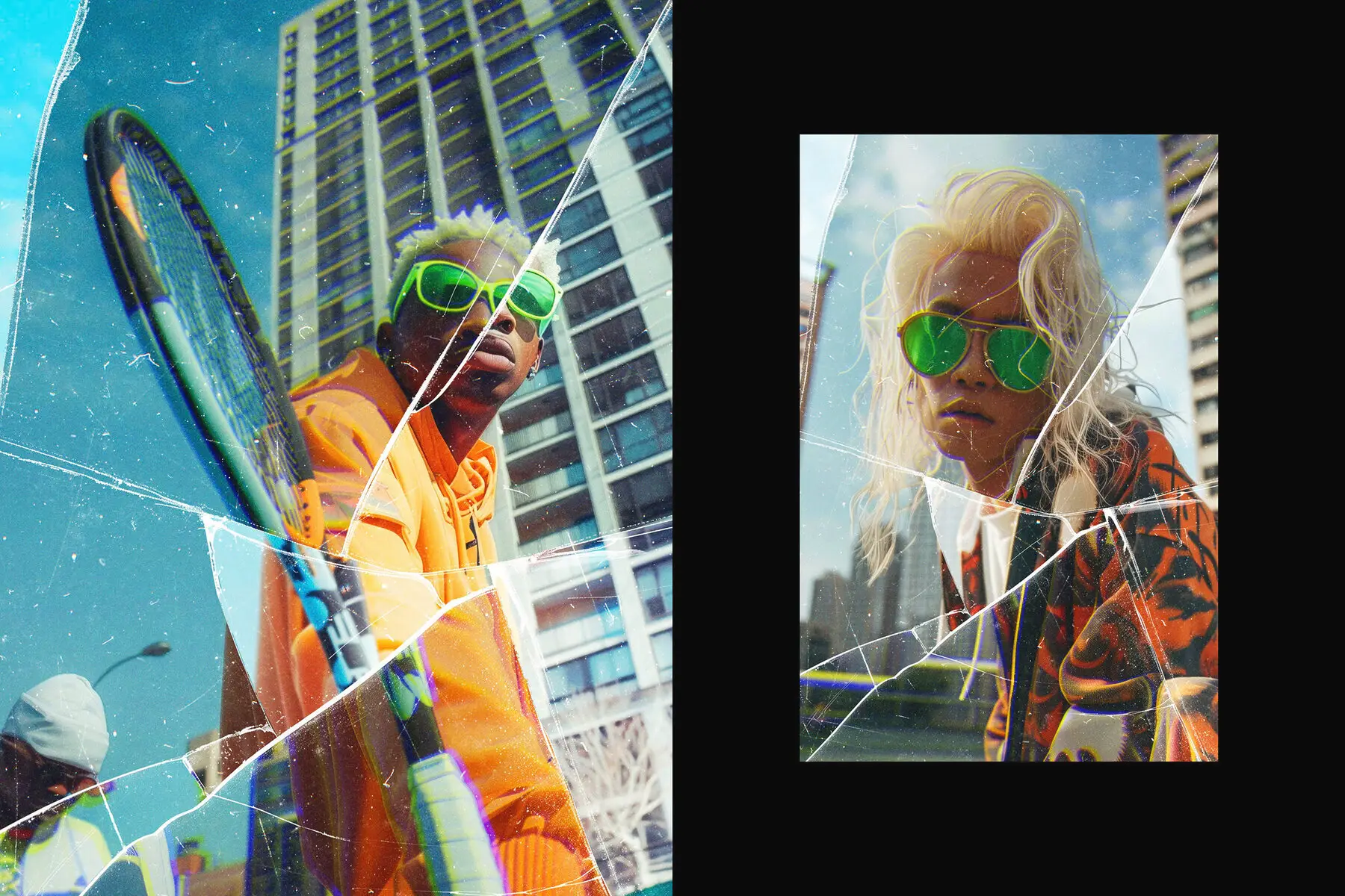 Glass Distortion Photo Effect - YouWorkForThem