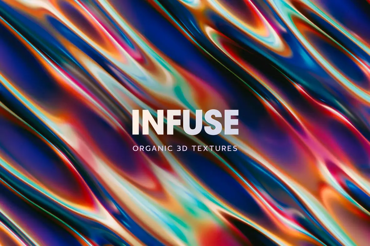 Infuse – Fluid Metallic Textures Graphics - YouWorkForThem