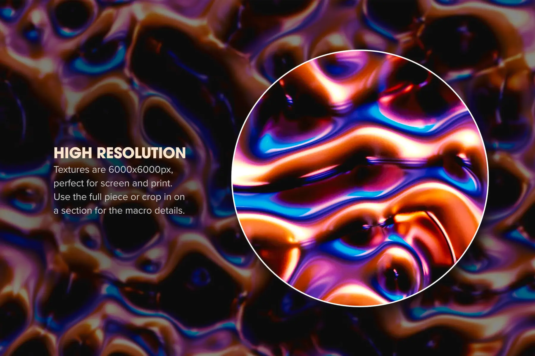 Infuse – Fluid Metallic Textures Graphics - YouWorkForThem