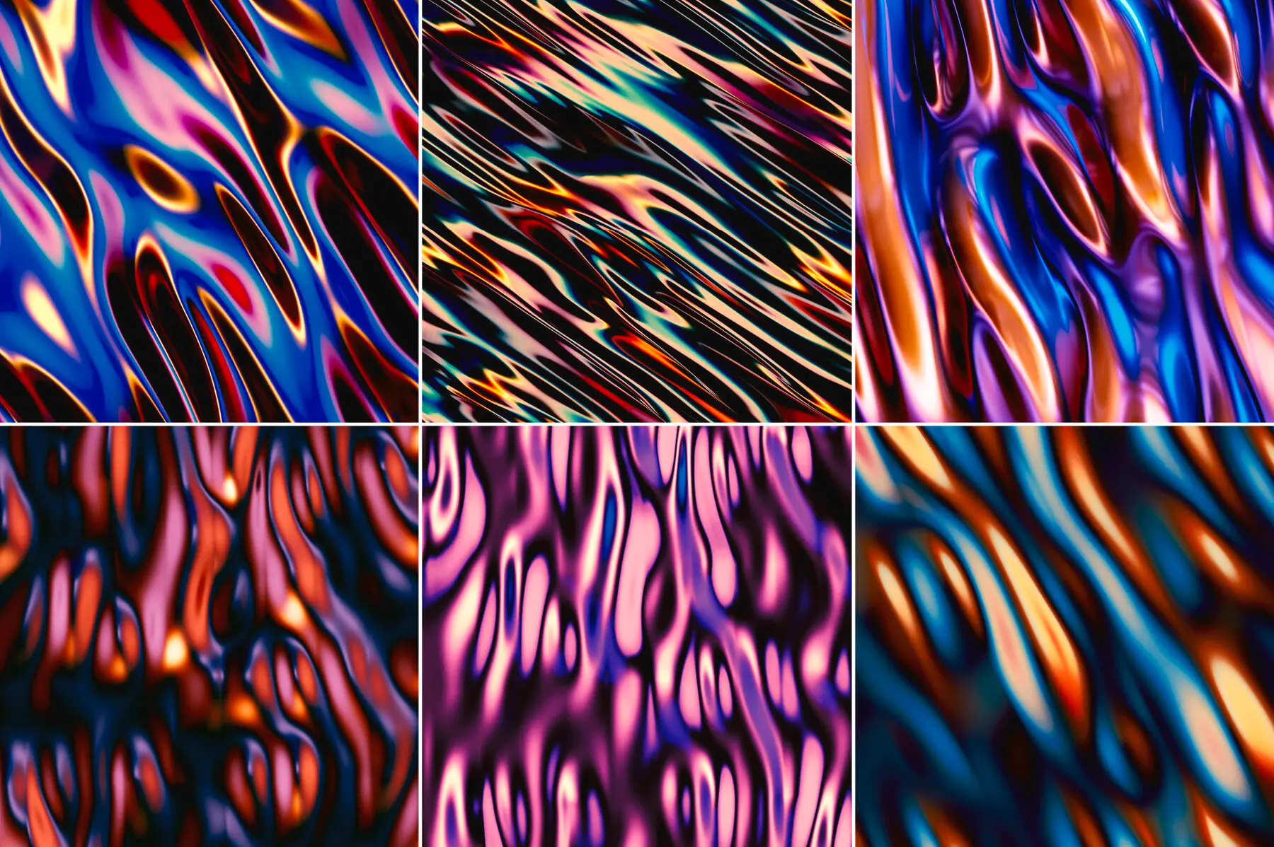 Infuse – Fluid Metallic Textures Graphics - YouWorkForThem