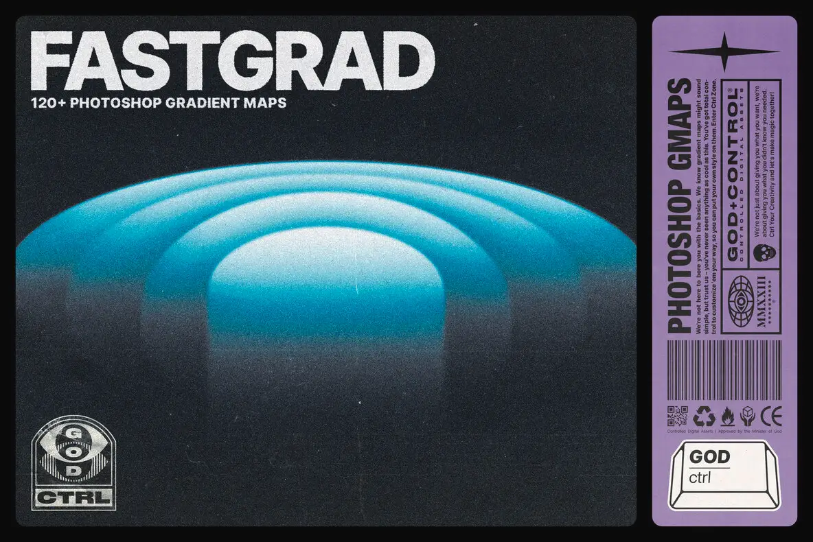 Fastgrad - Photoshop Gradient Maps Graphics - YouWorkForThem