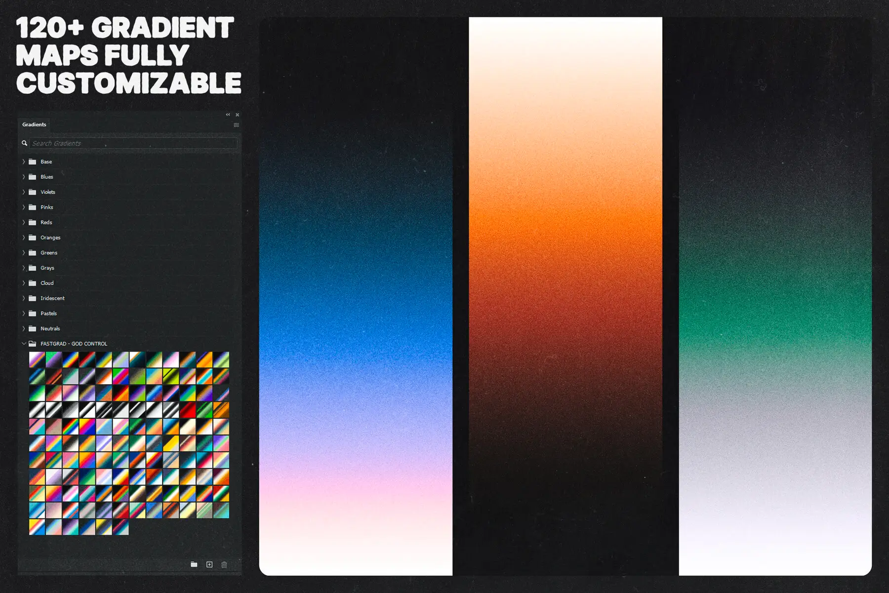 Fastgrad - Photoshop Gradient Maps Graphics - YouWorkForThem