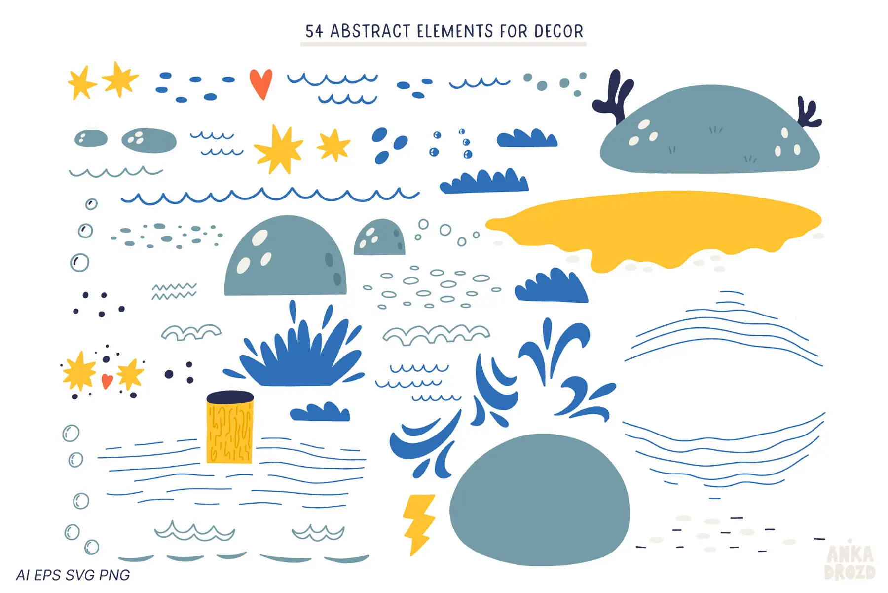 Aquatic Life Graphics - YouWorkForThem