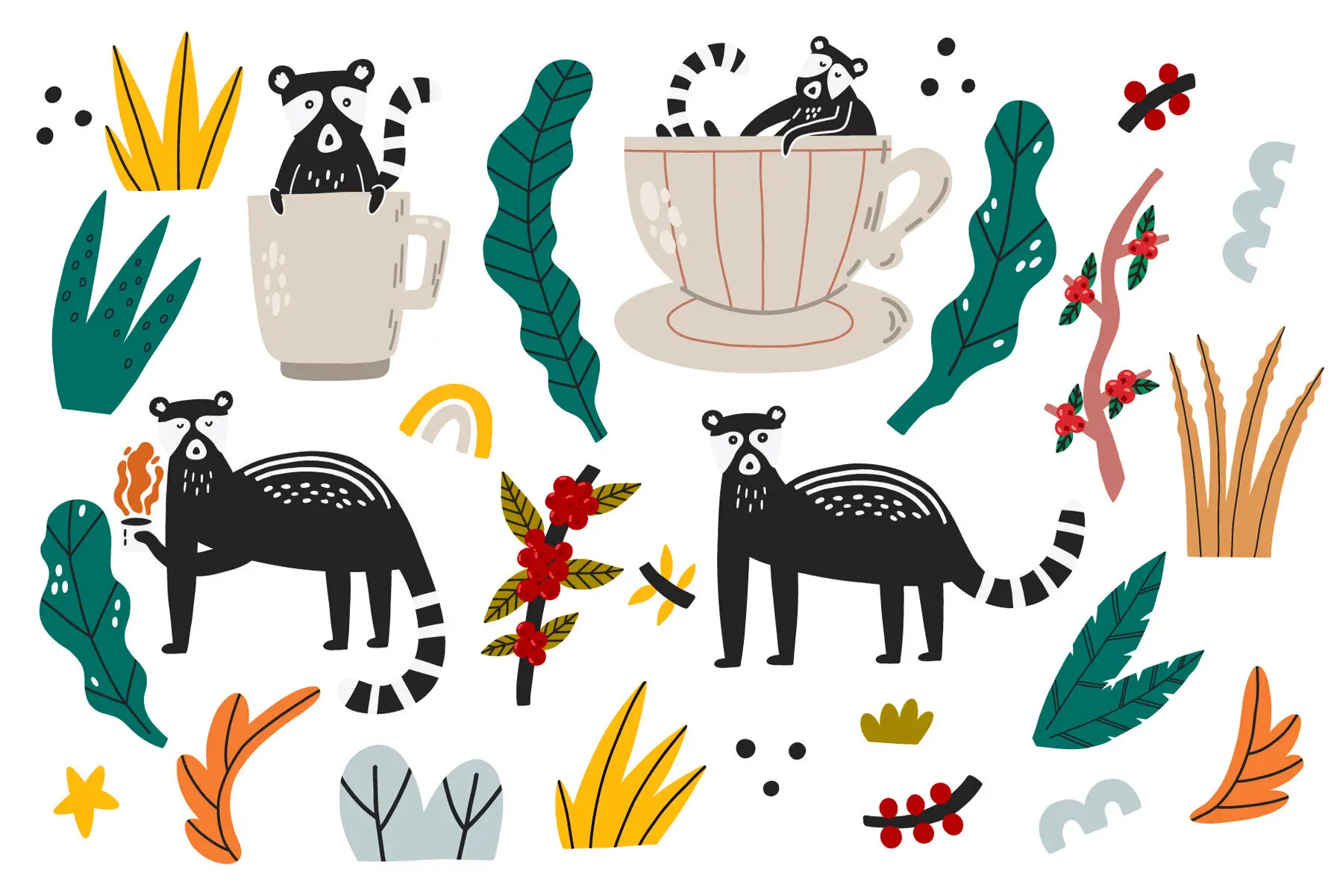Civet Palm Cat Animals - YouWorkForThem