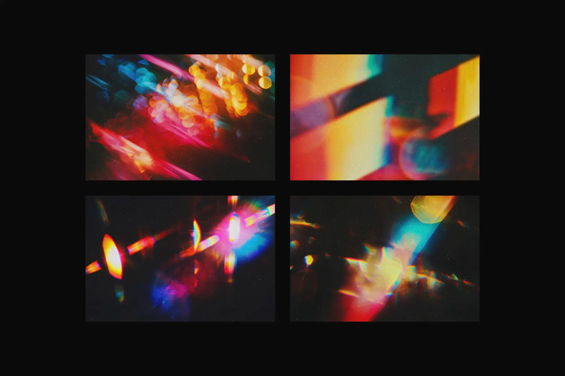 Prism Effect with Light Leak Overlays Graphics - YouWorkForThem