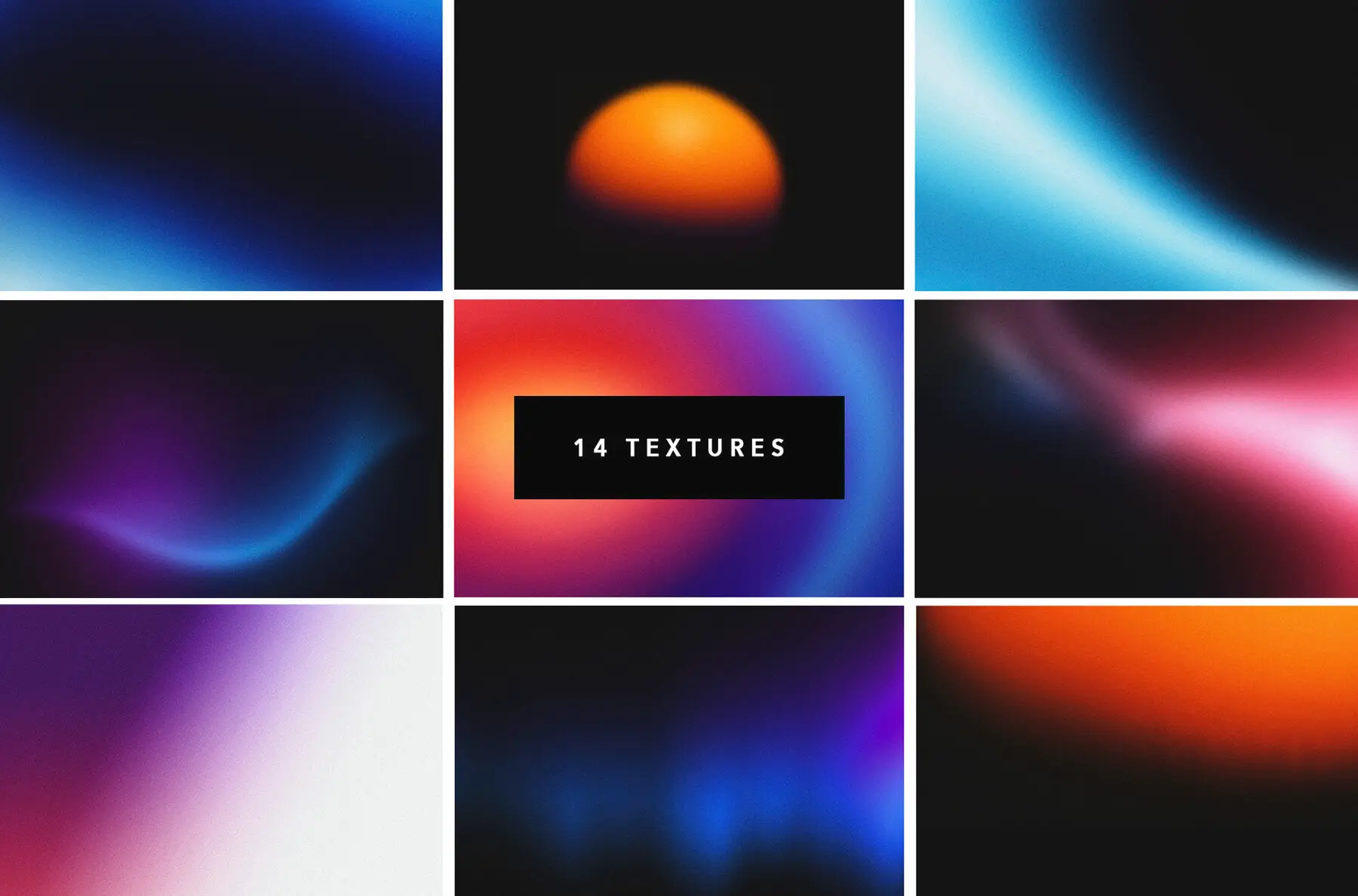 100 Gradient Bokeh Paper Bundle Graphics - YouWorkForThem