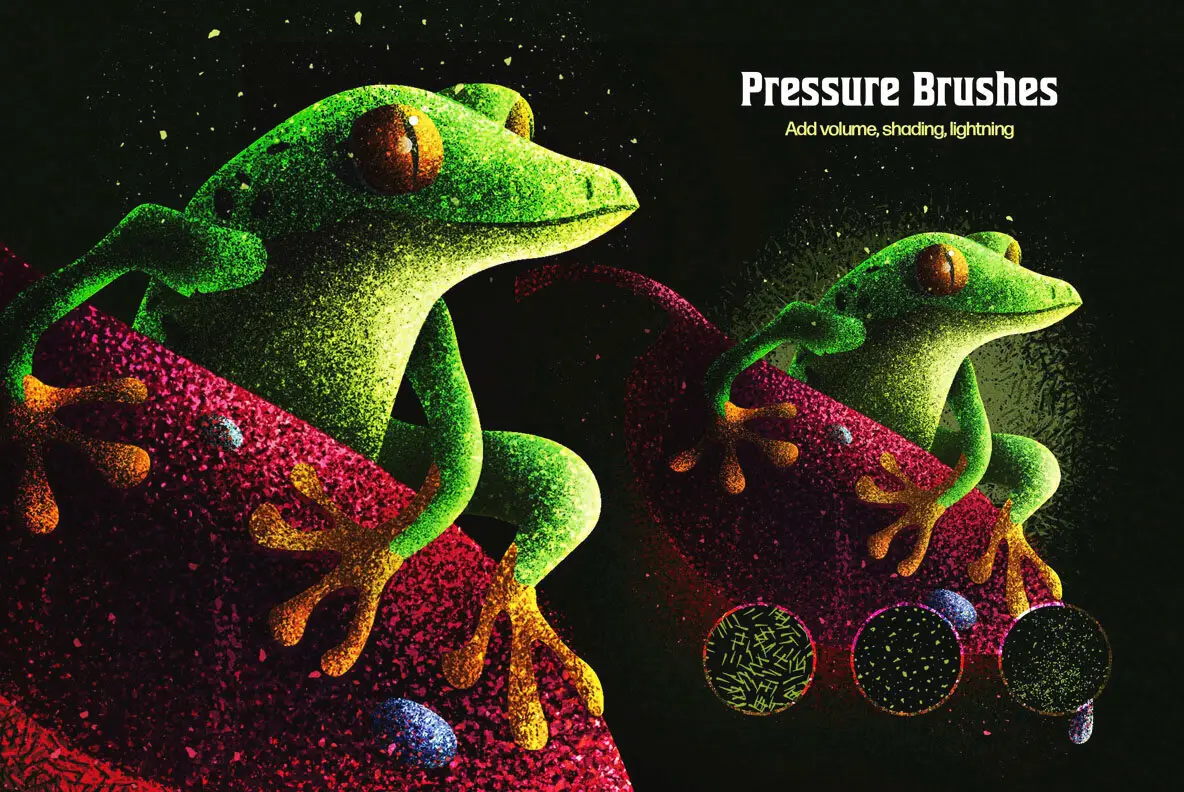 Texture DJ Brushes for Photoshop - YouWorkForThem