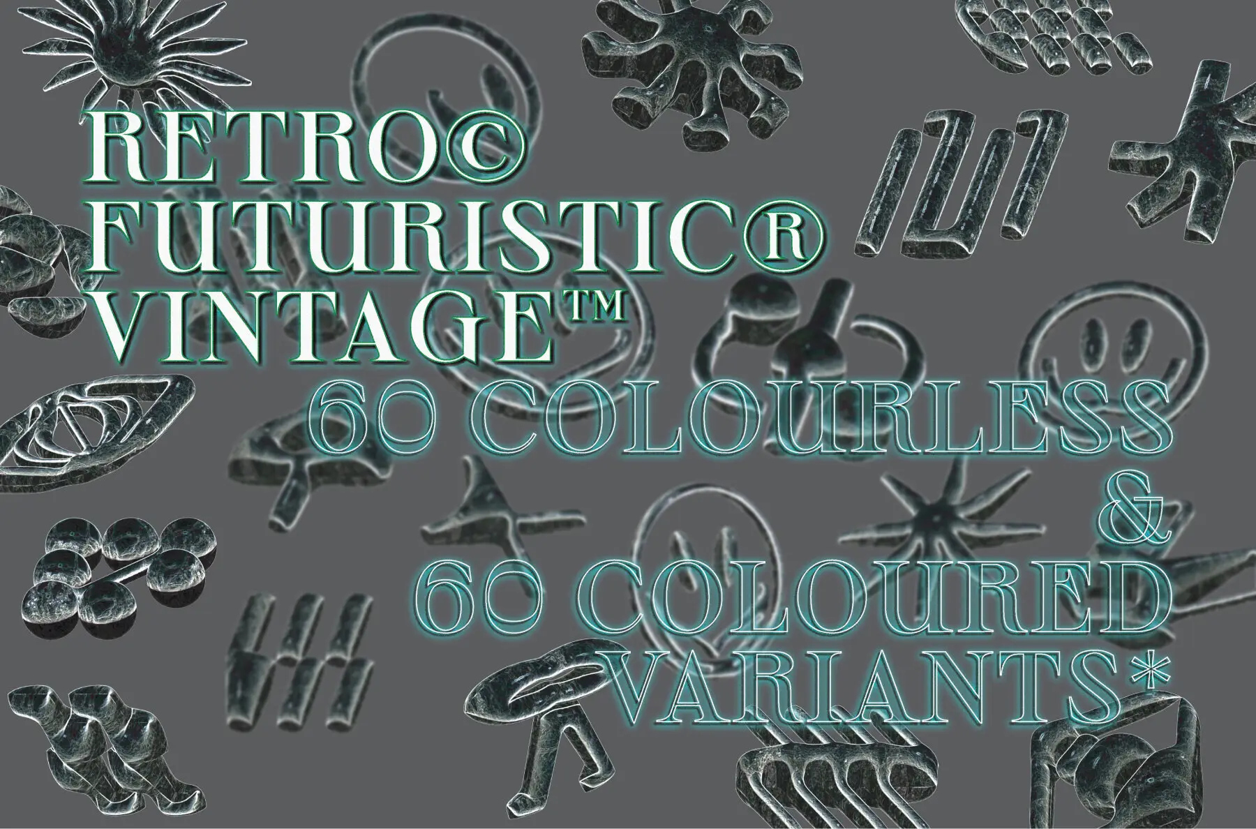 Y2K Marble Glass - Part 1 Graphics - YouWorkForThem