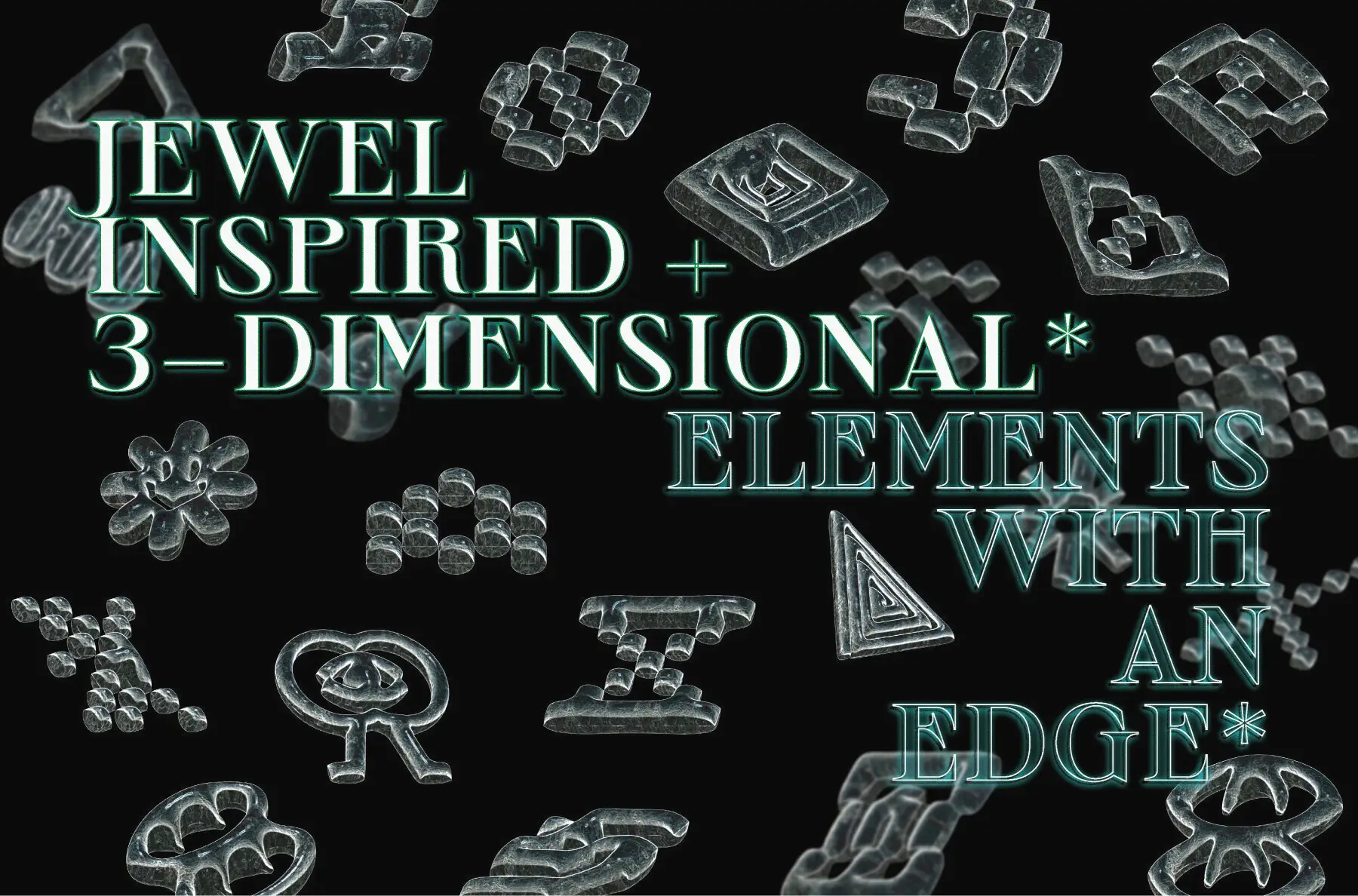 Y2K Marble Glass - Part 1 Graphics - YouWorkForThem