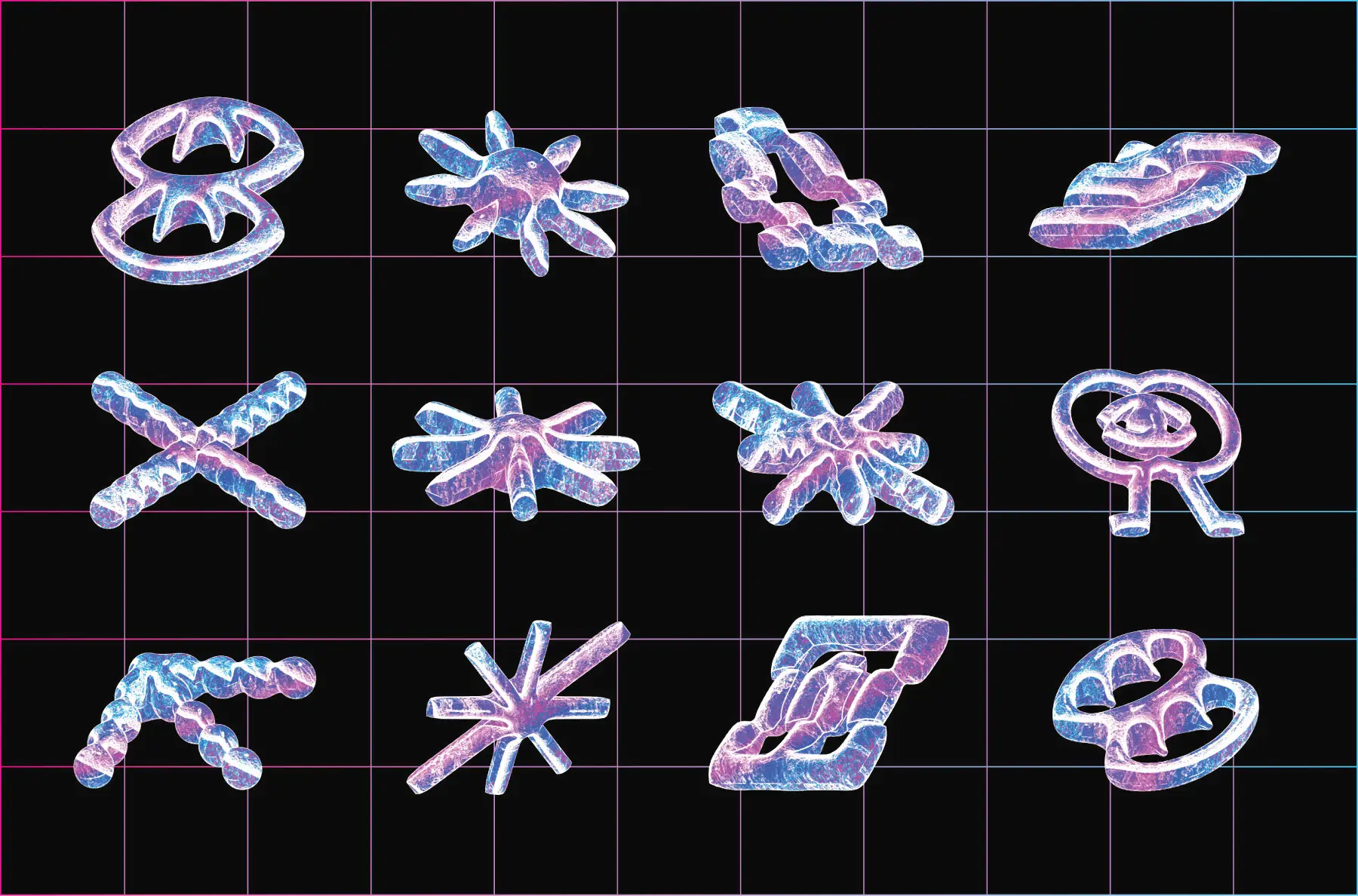 Y2K Marble Glass - Part 1 Graphics - YouWorkForThem