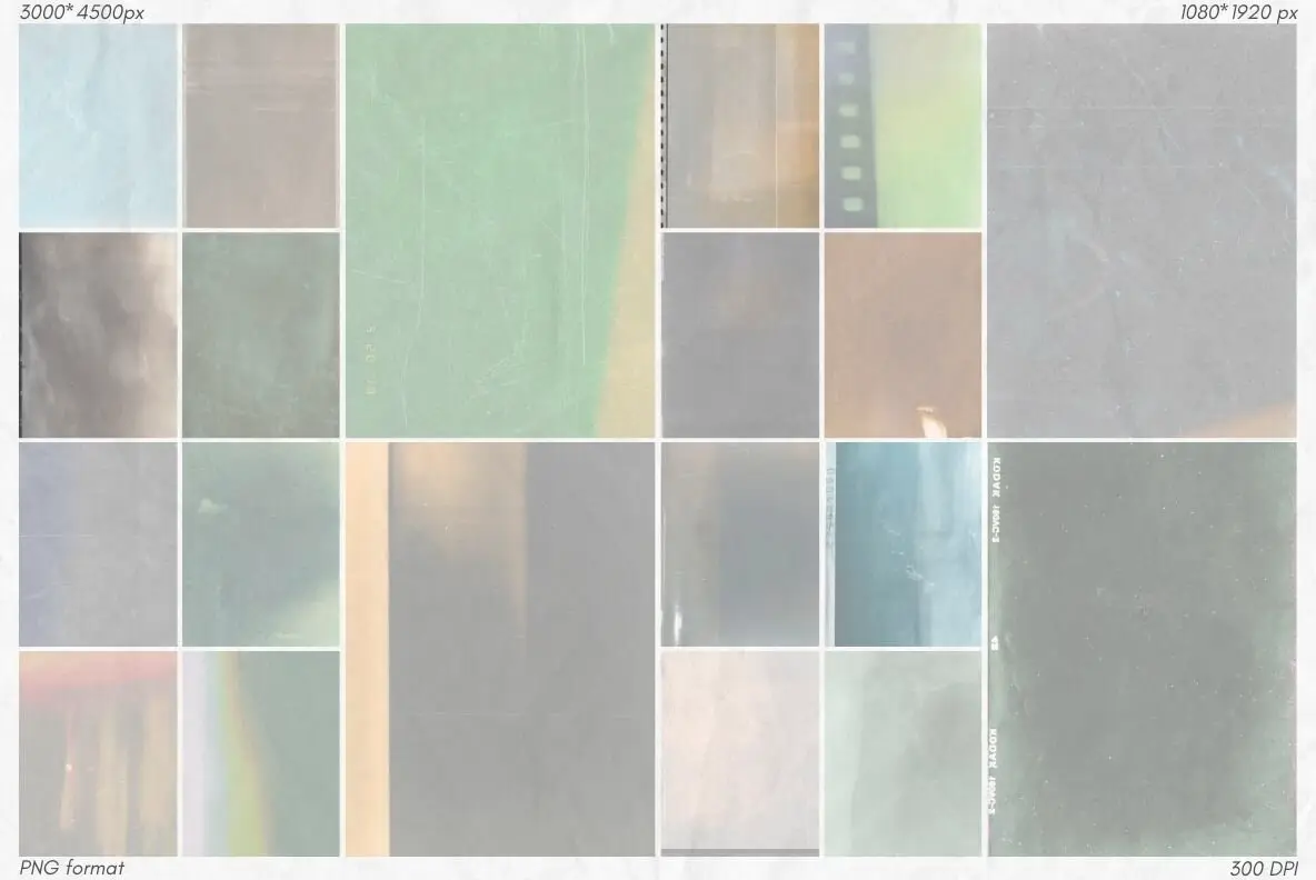 20 Vintage Film Overlay Textures Graphics - YouWorkForThem