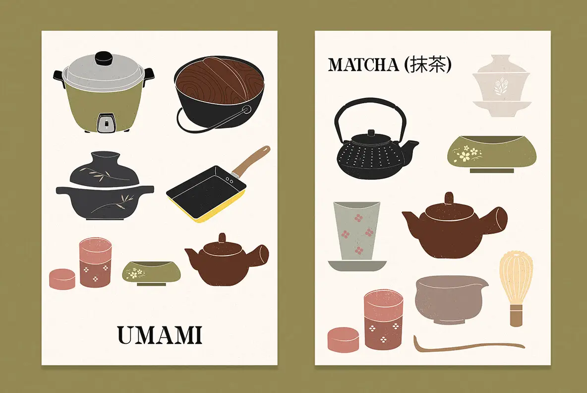 Umami Vector Graphics Illustrations - YouWorkForThem