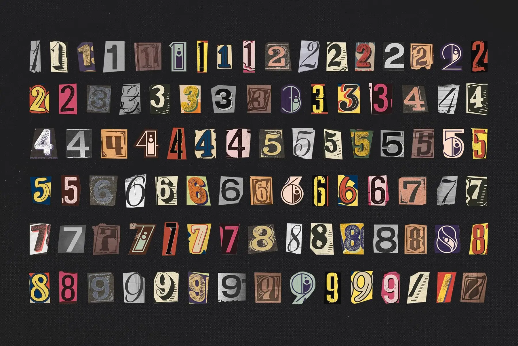 Ransom Lettering Studio Graphics - YouWorkForThem