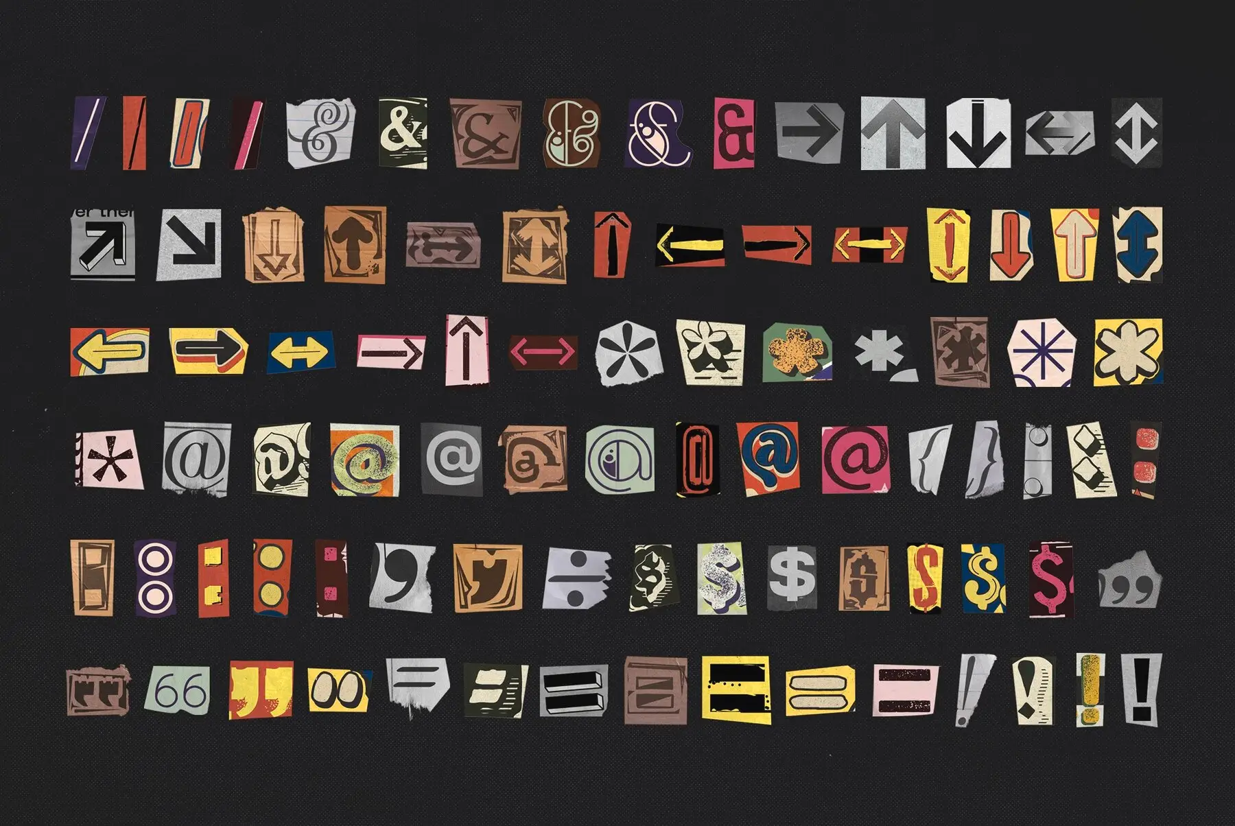 Ransom Lettering Studio Graphics - YouWorkForThem