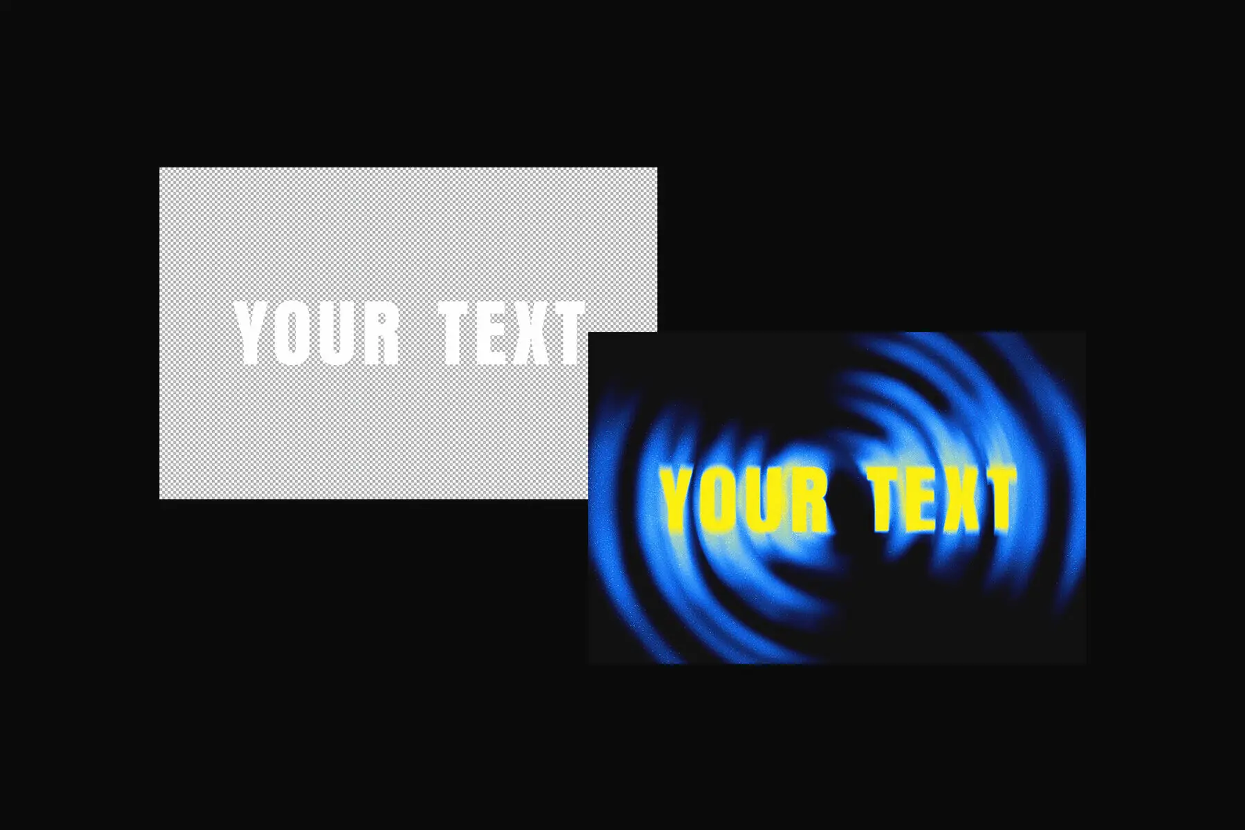 Motion Mist Text Effect - YouWorkForThem