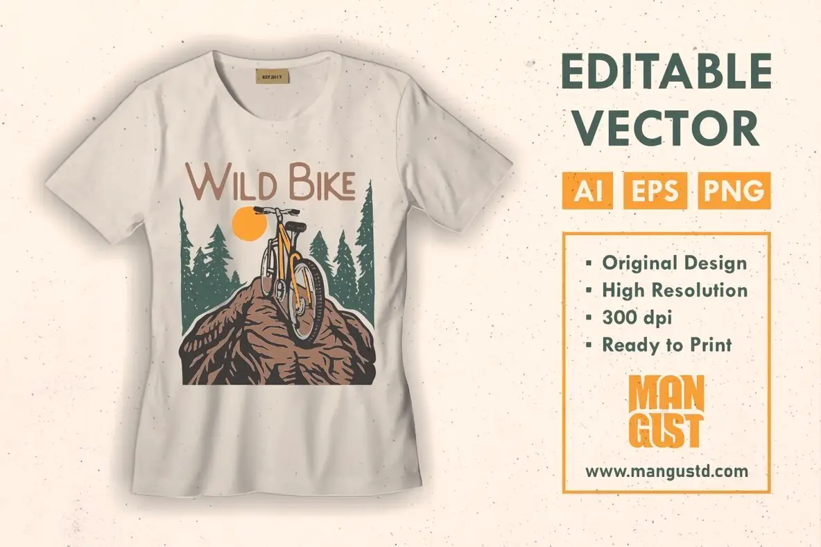 Wild Bike Graphics - YouWorkForThem