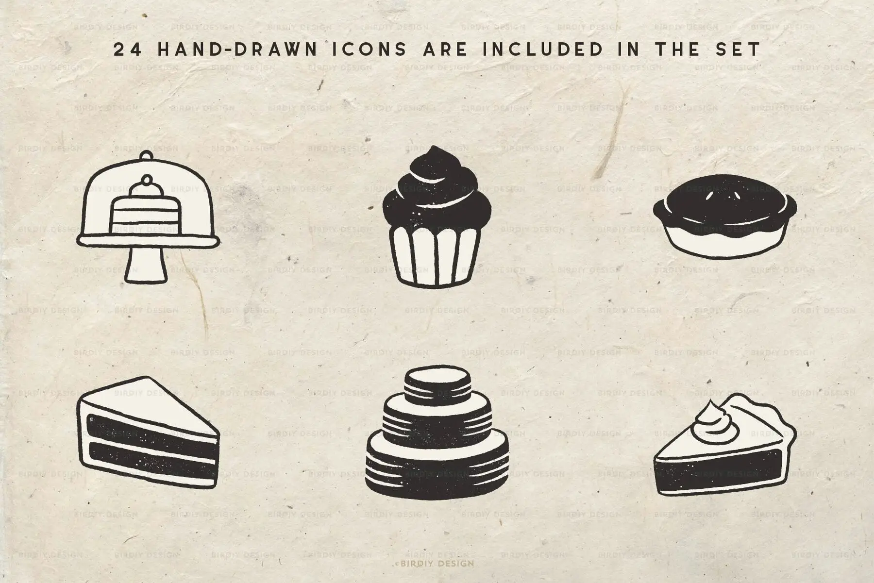 Freshly Baked Graphics Bakery Icons Graphics - YouWorkForThem