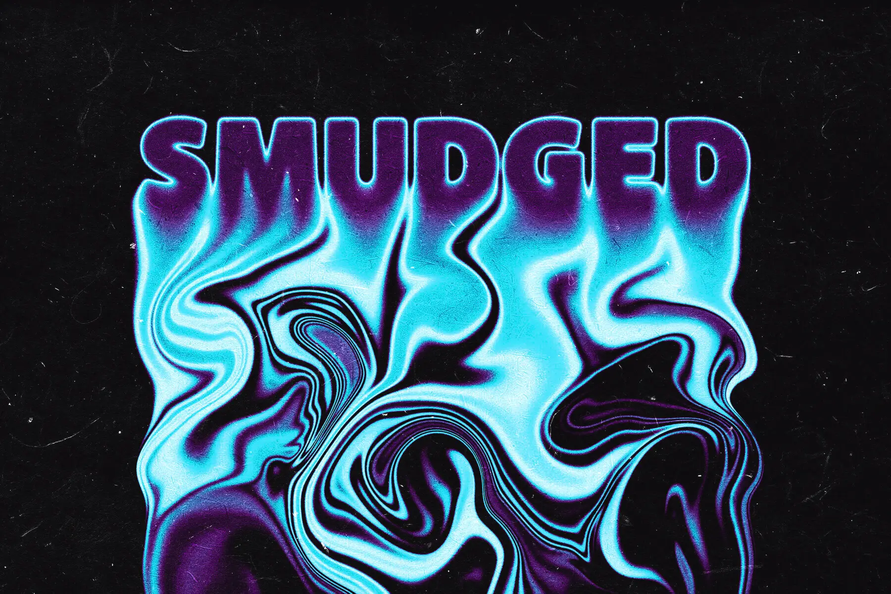 Smudged Flowing Text Effect - YouWorkForThem