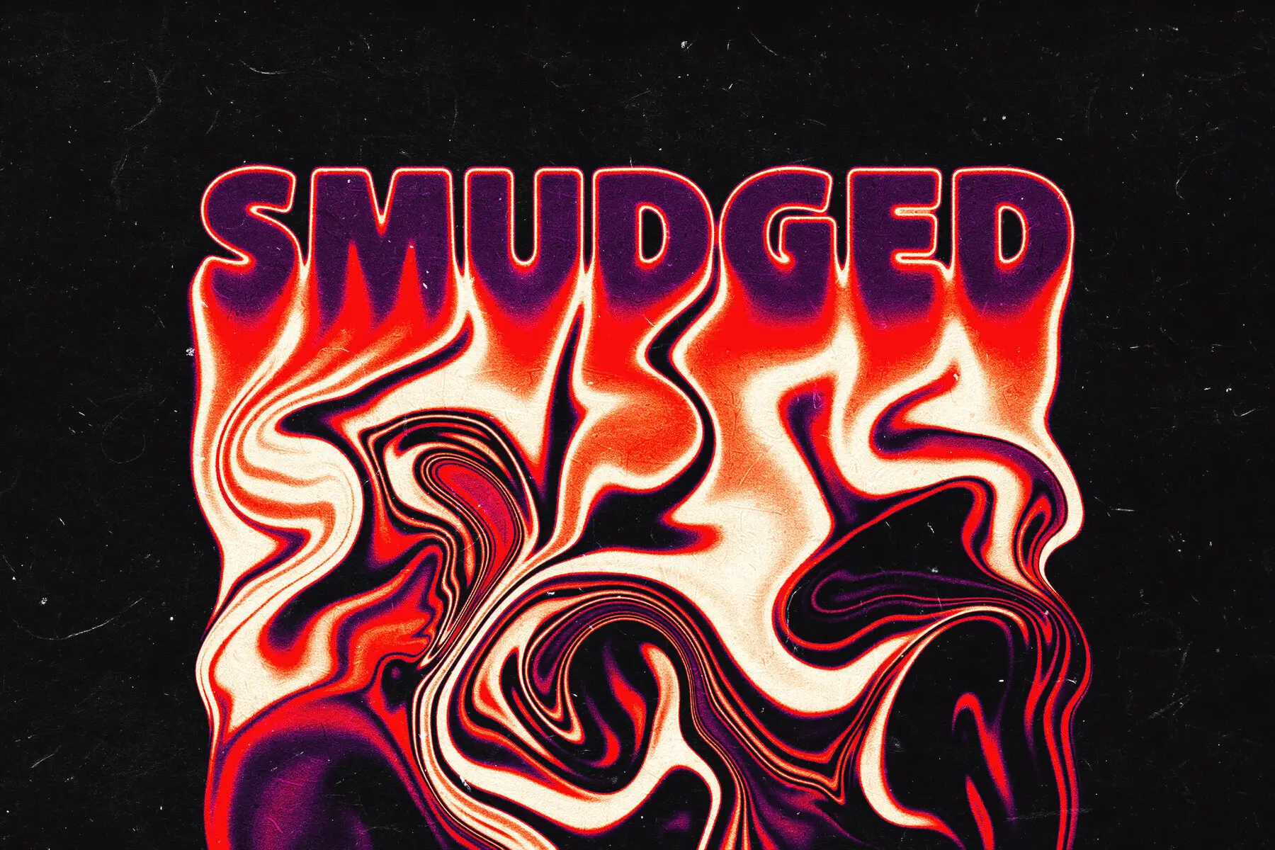 Smudged Flowing Text Effect - YouWorkForThem