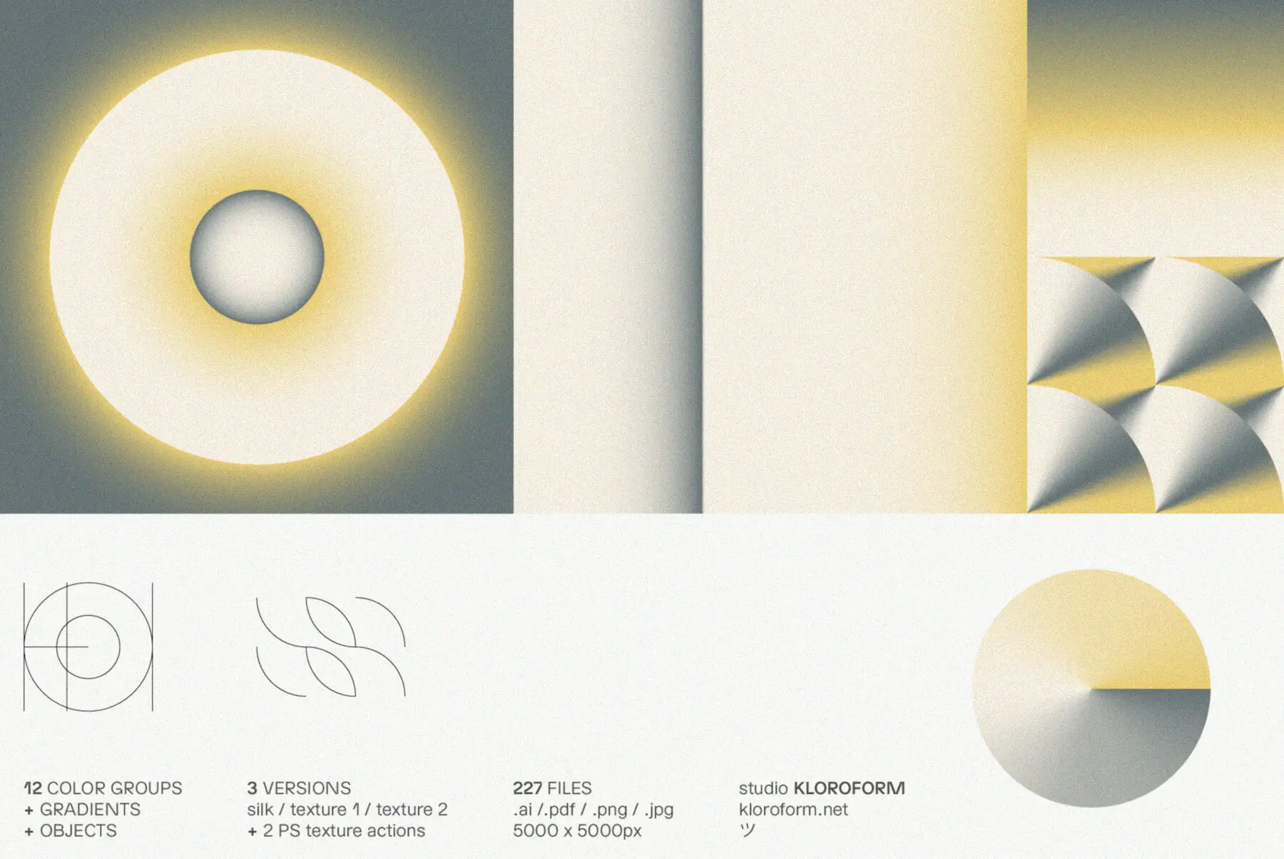 Gradient Objects Graphics - YouWorkForThem