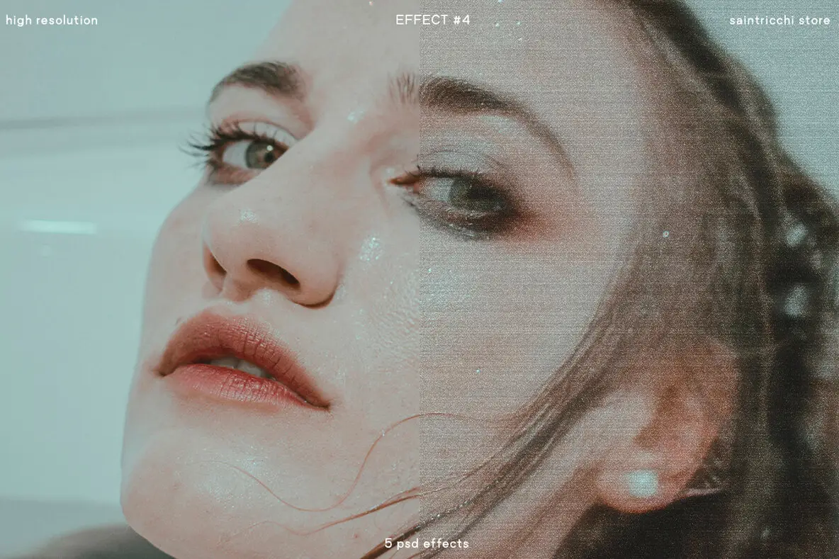 Magazine Print Effect 2 - Photoshop PSD Effect - YouWorkForThem