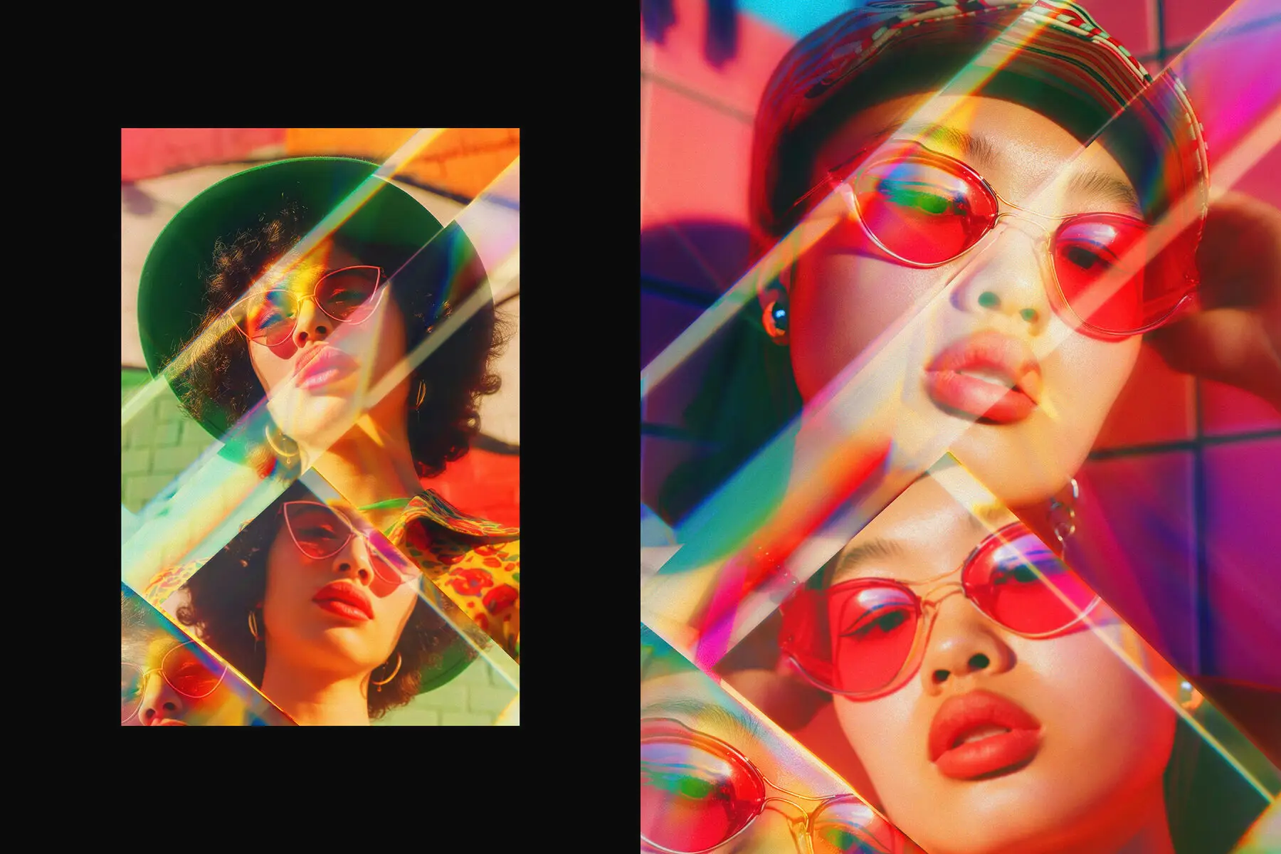 Prism Reflection Photo Effect - YouWorkForThem