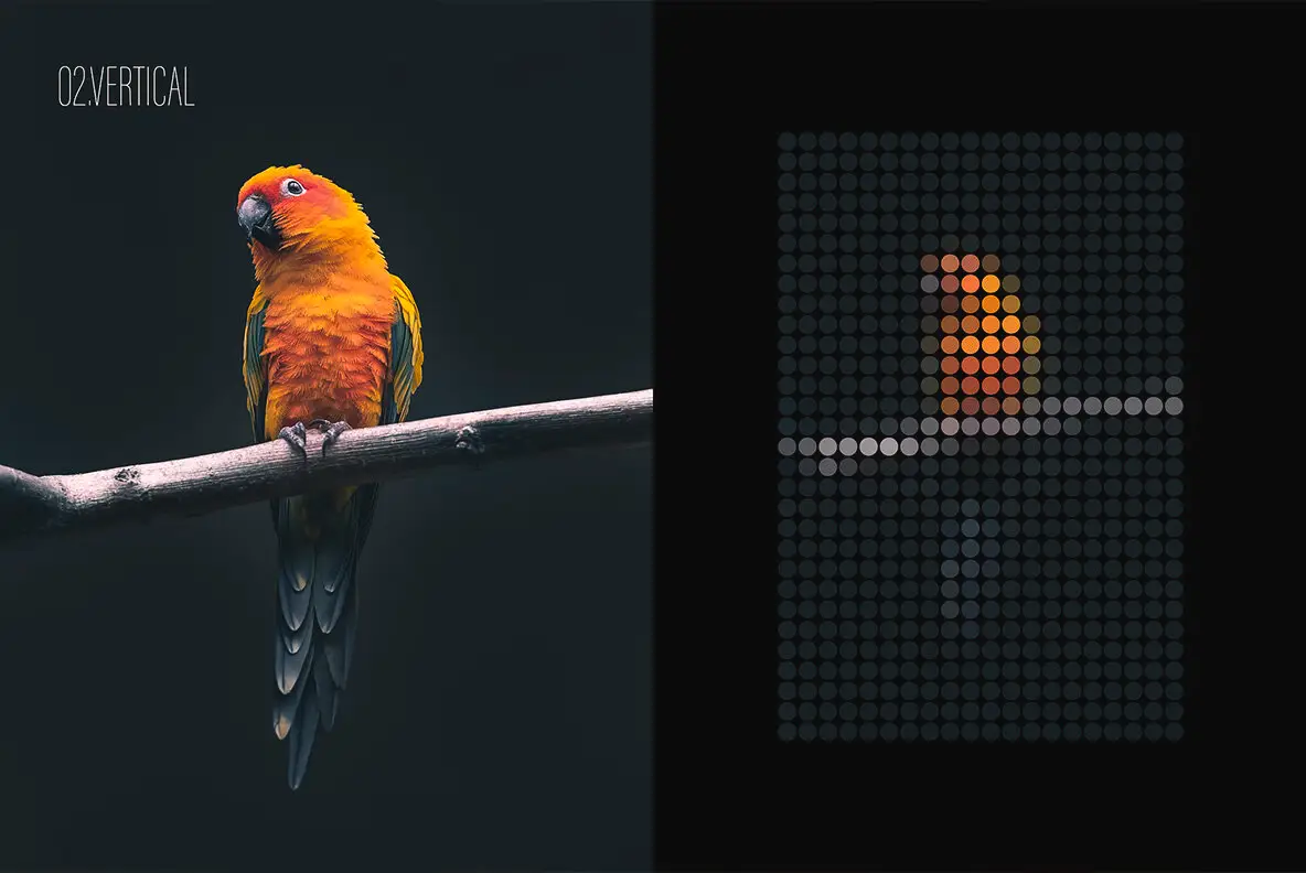 Mosaic Photoshop Effect Graphics - YouWorkForThem