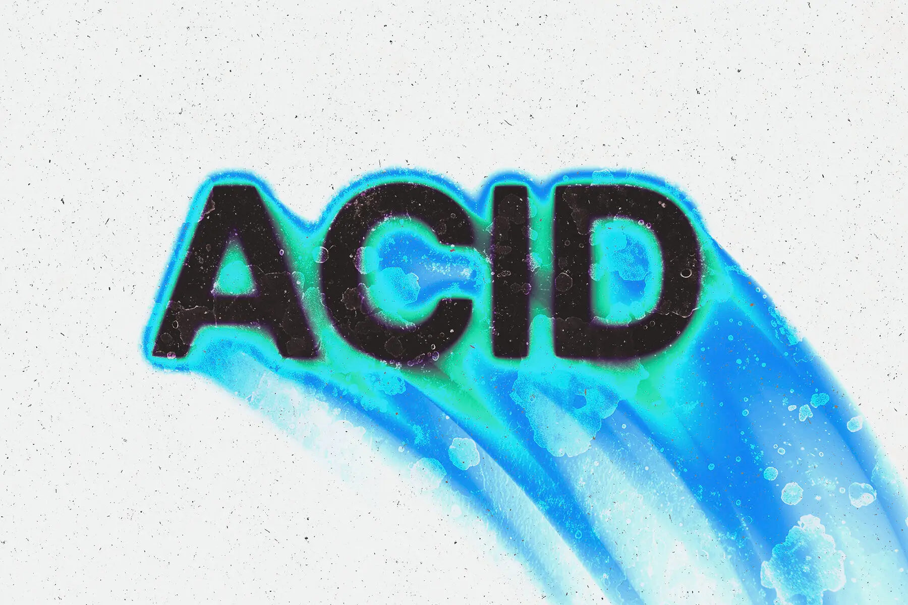 Acid Rushing Melting Text Effect - YouWorkForThem